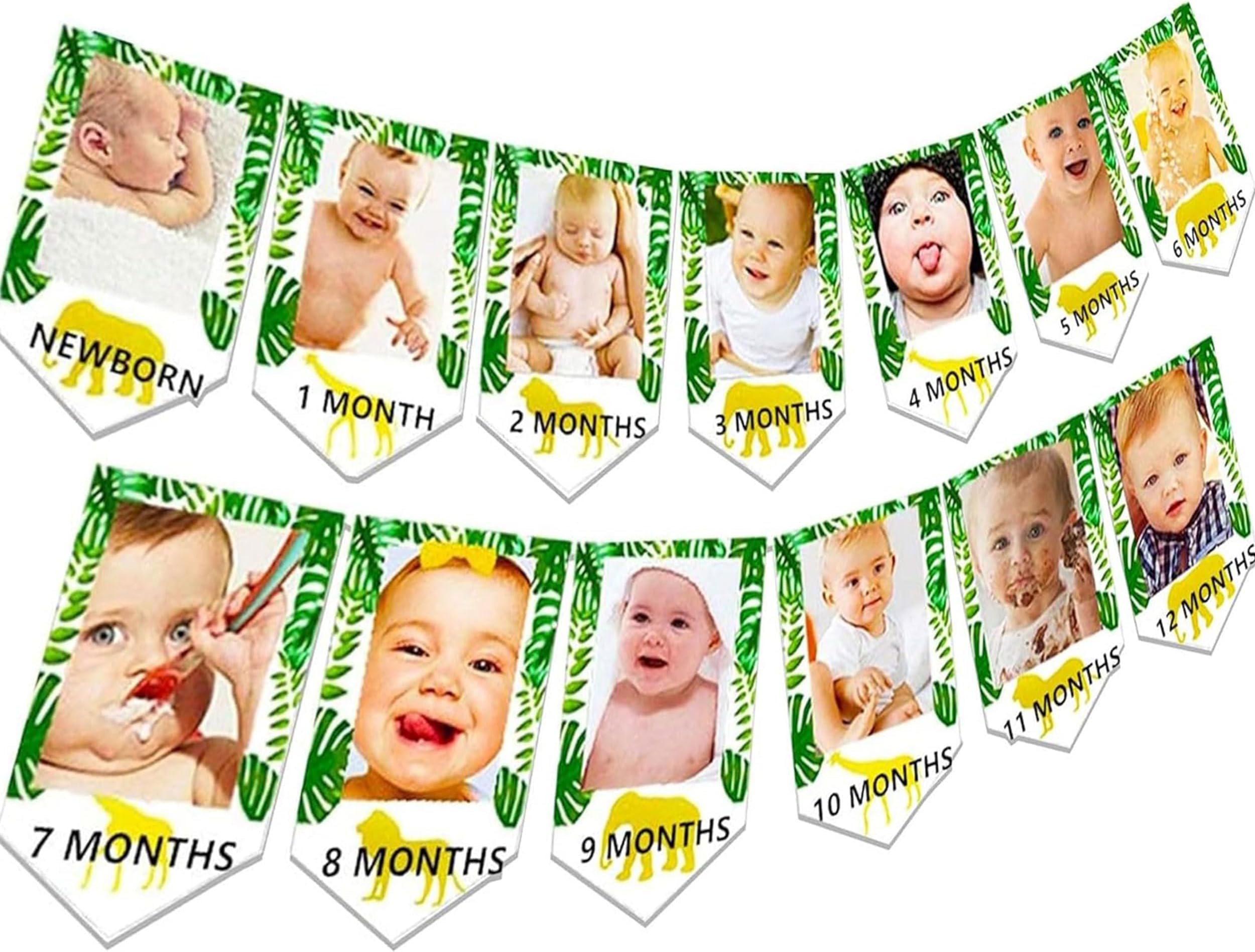 Amazon.com: Wild One Birthday Decorations, Baby New Born to 12 Months ...