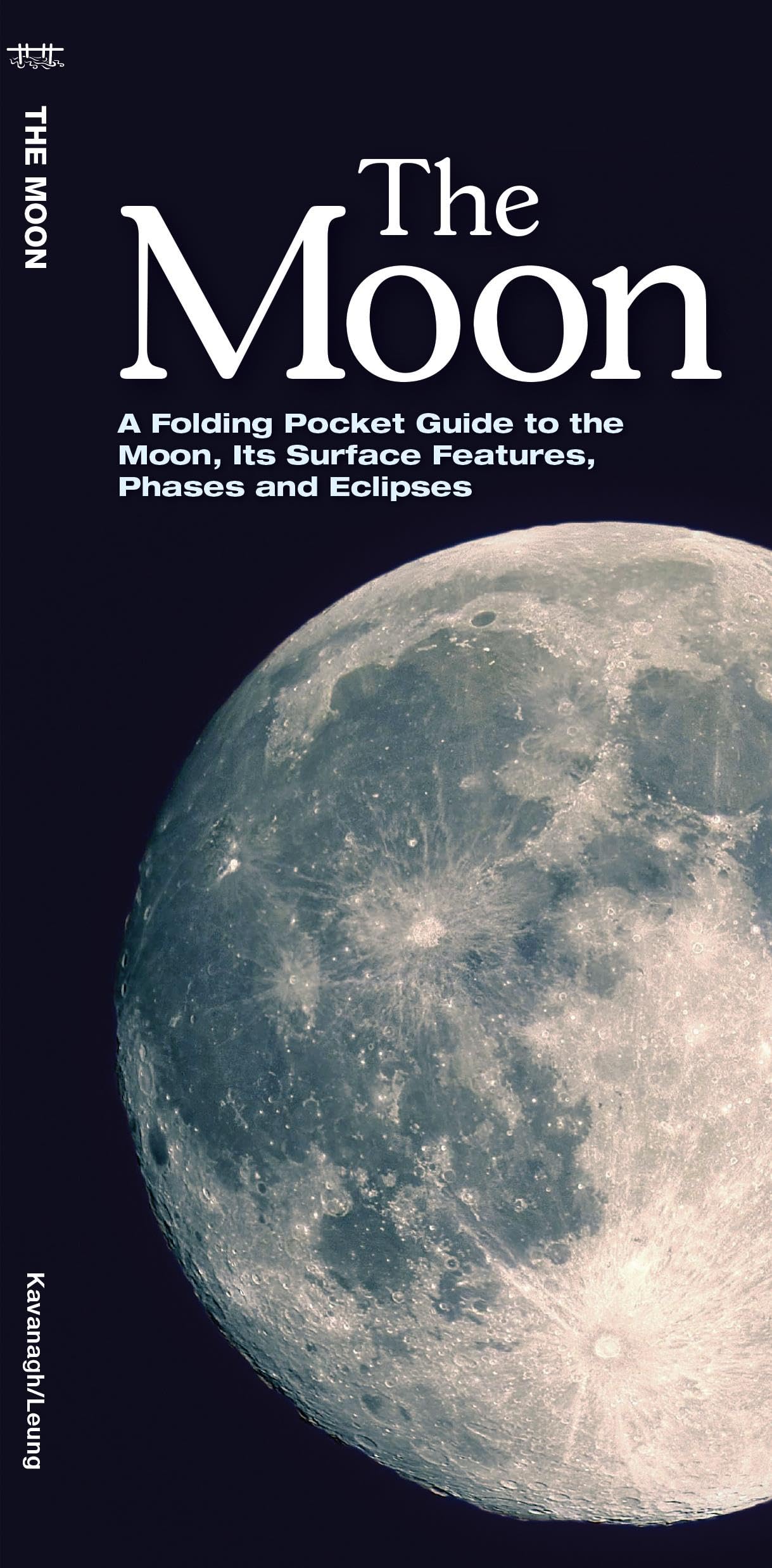 The Moon: A Folding Pocket Guide to the Moon, Its Surface Features ...