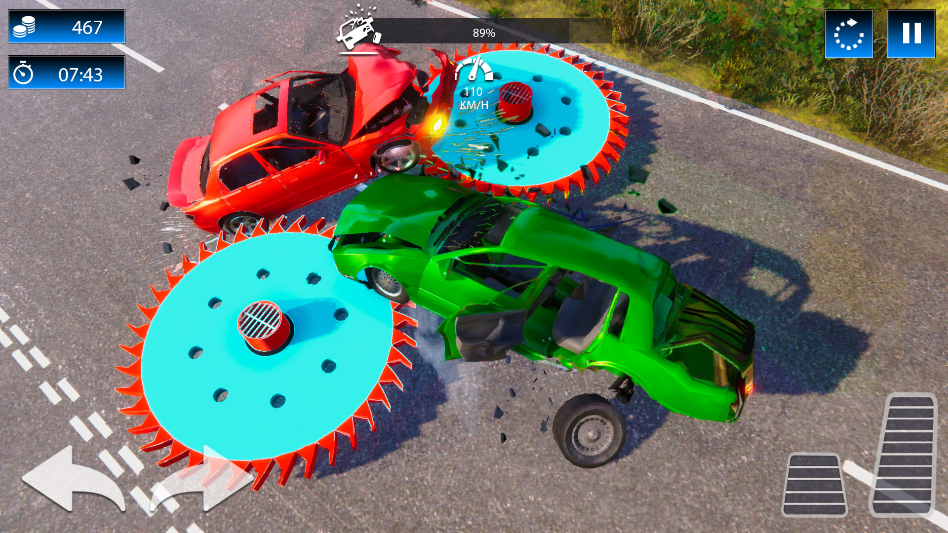 Beamng Drive Car Crash Speed Bump Jeux de voiture 3D - Application sur ...
