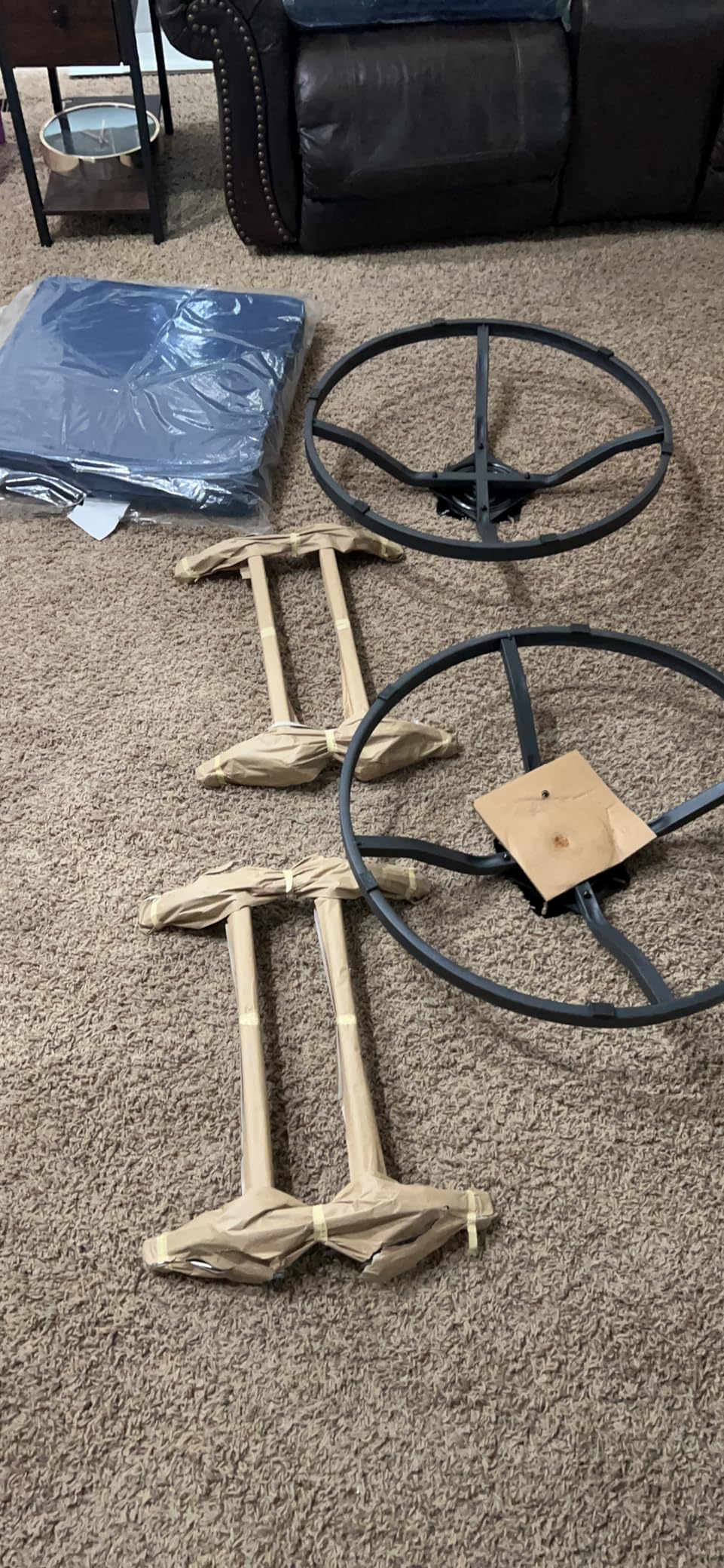 $16/mo - Finance Patio Chairs Rocking Swivel Chiar - 2 Piece Outdoor ...