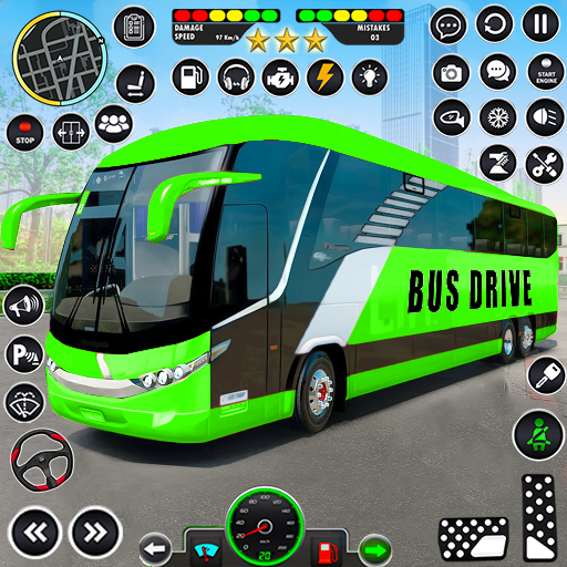 Real Bus Driving Simulator 3D Bus Game - Bus Parking Games - City Bus ...