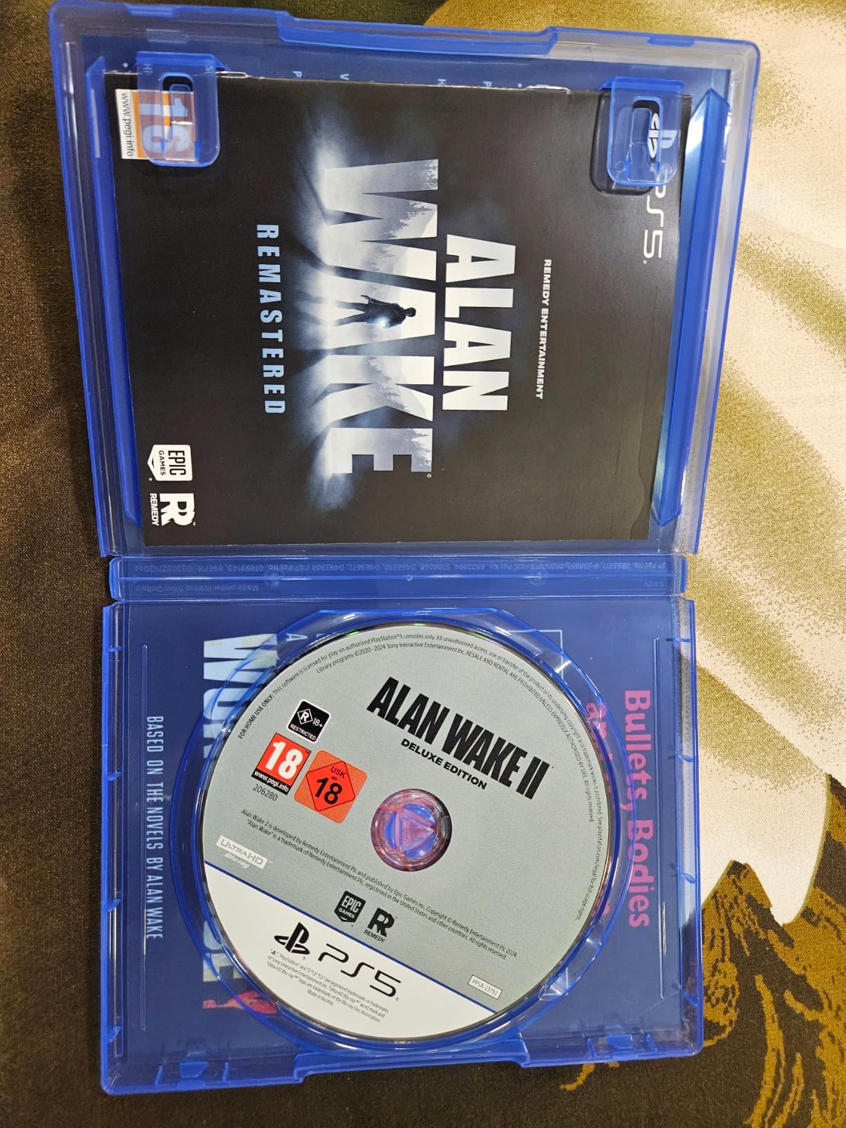 U & I Entertainment Alan Wake 2 | Deluxe edition |PlayStation 5 ...