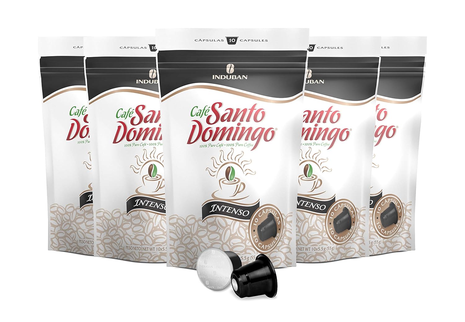 Amazon.com: Café Santo Domingo Intenso Capsules - Compatible with ...