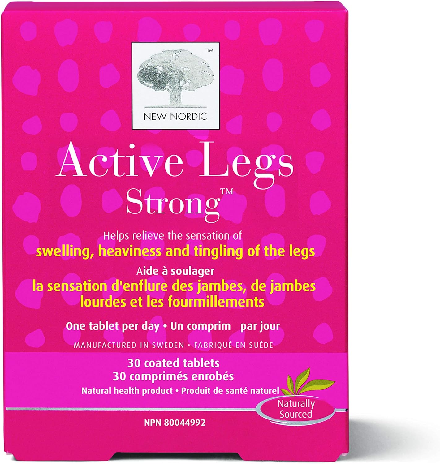 New Nordic Active Legs Strong | Tablets for CVI Heavy Tired Legs ...