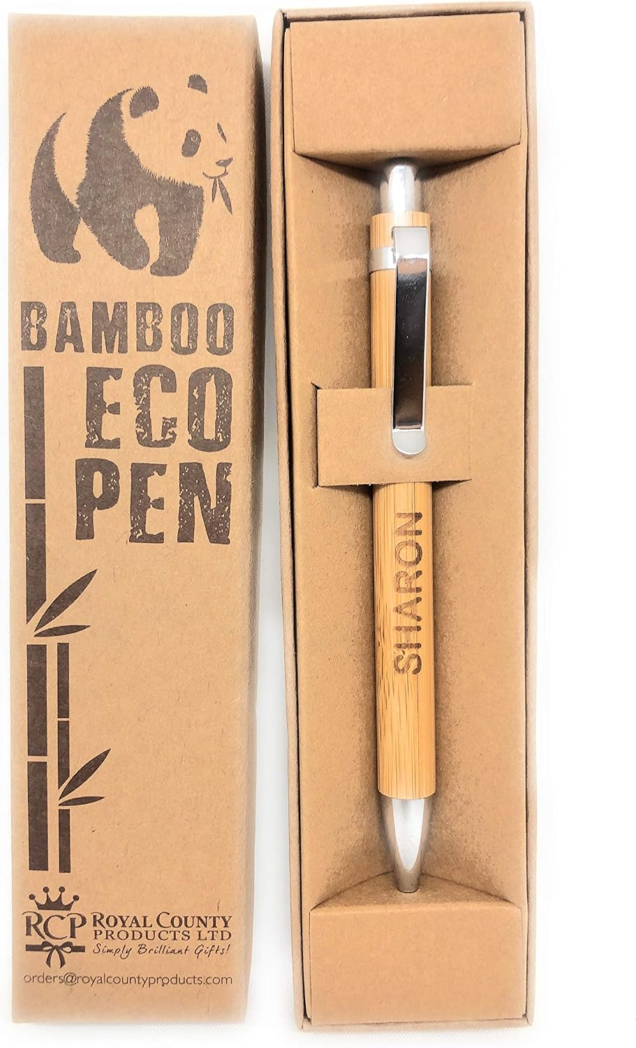 Personalised Bamboo Pens – Eco Friendly – Sharon – BigaMart