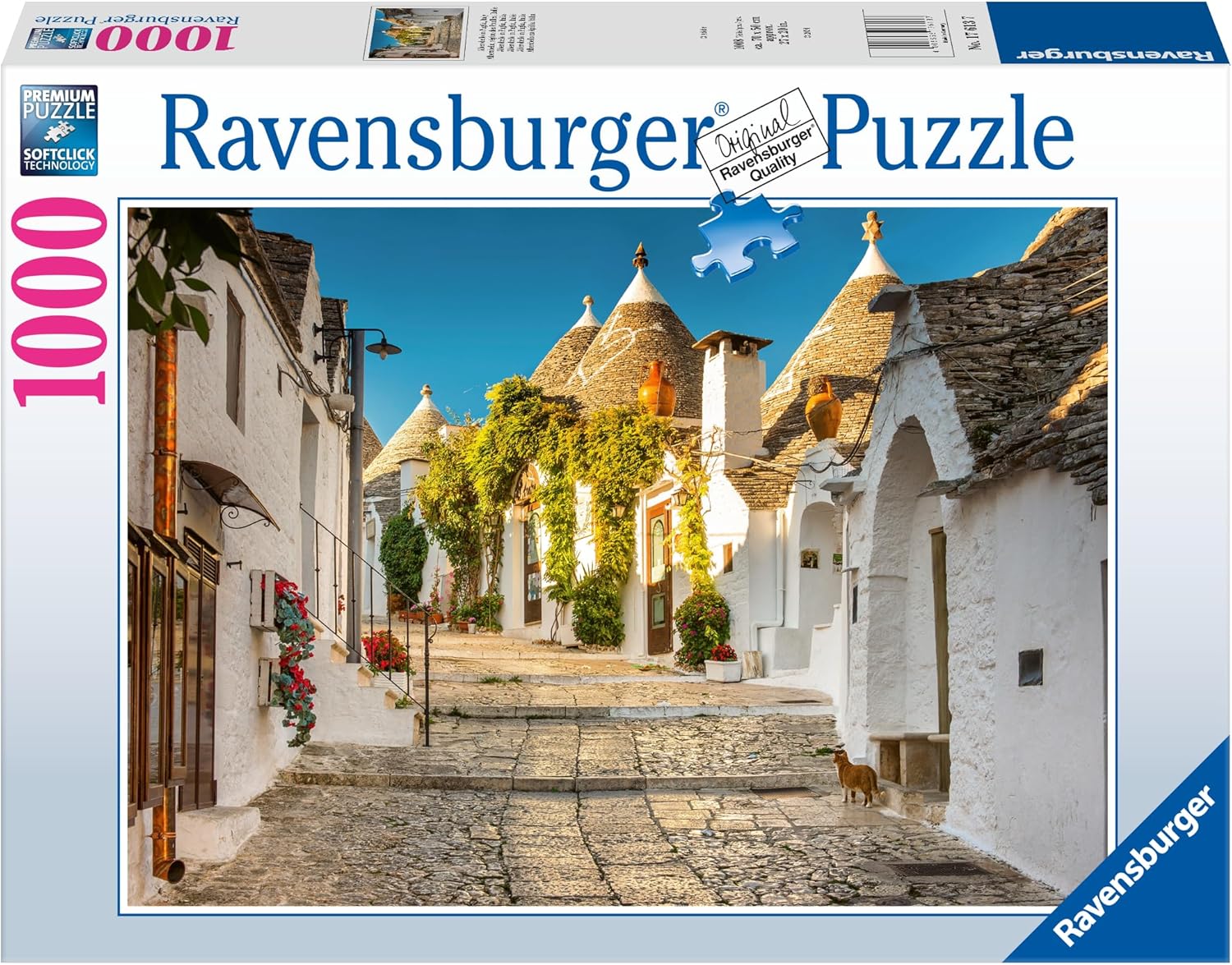 Ravensburger - Puzzle Alberobello, 1000 Pezzi, Puzzle Paesaggi per ...
