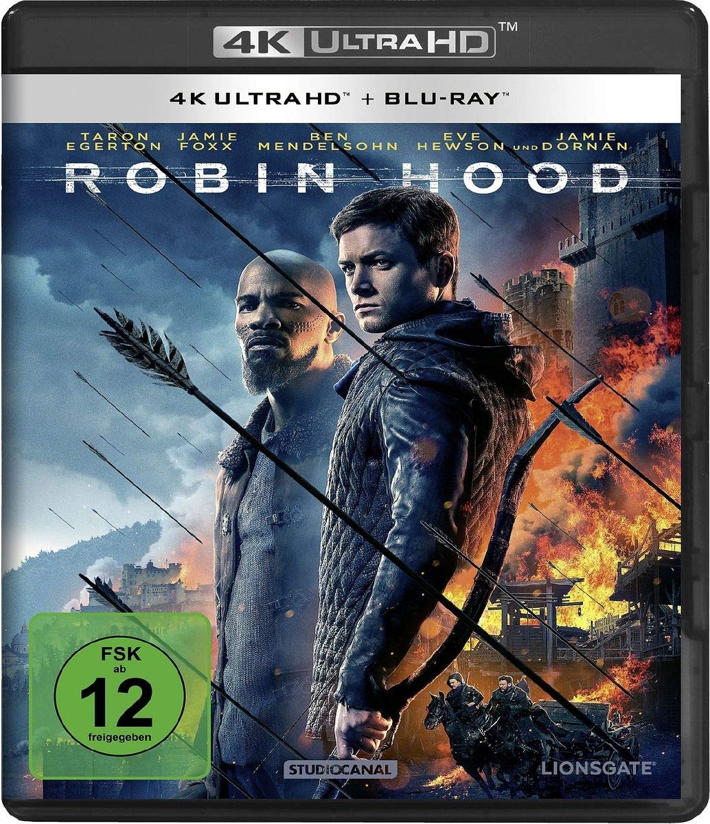 Robin Hood (4K Ultra HD) (+ Blu-ray 2D) [2018]: Amazon.co.uk: Egerton ...