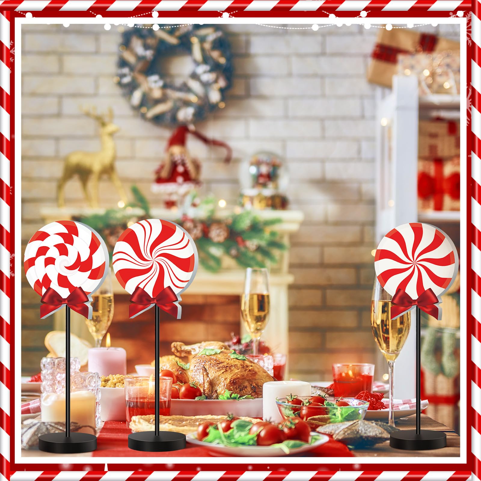 Cubicle Decorating Ideas Candy Cane Blah Blah Blah | Christmas 2024