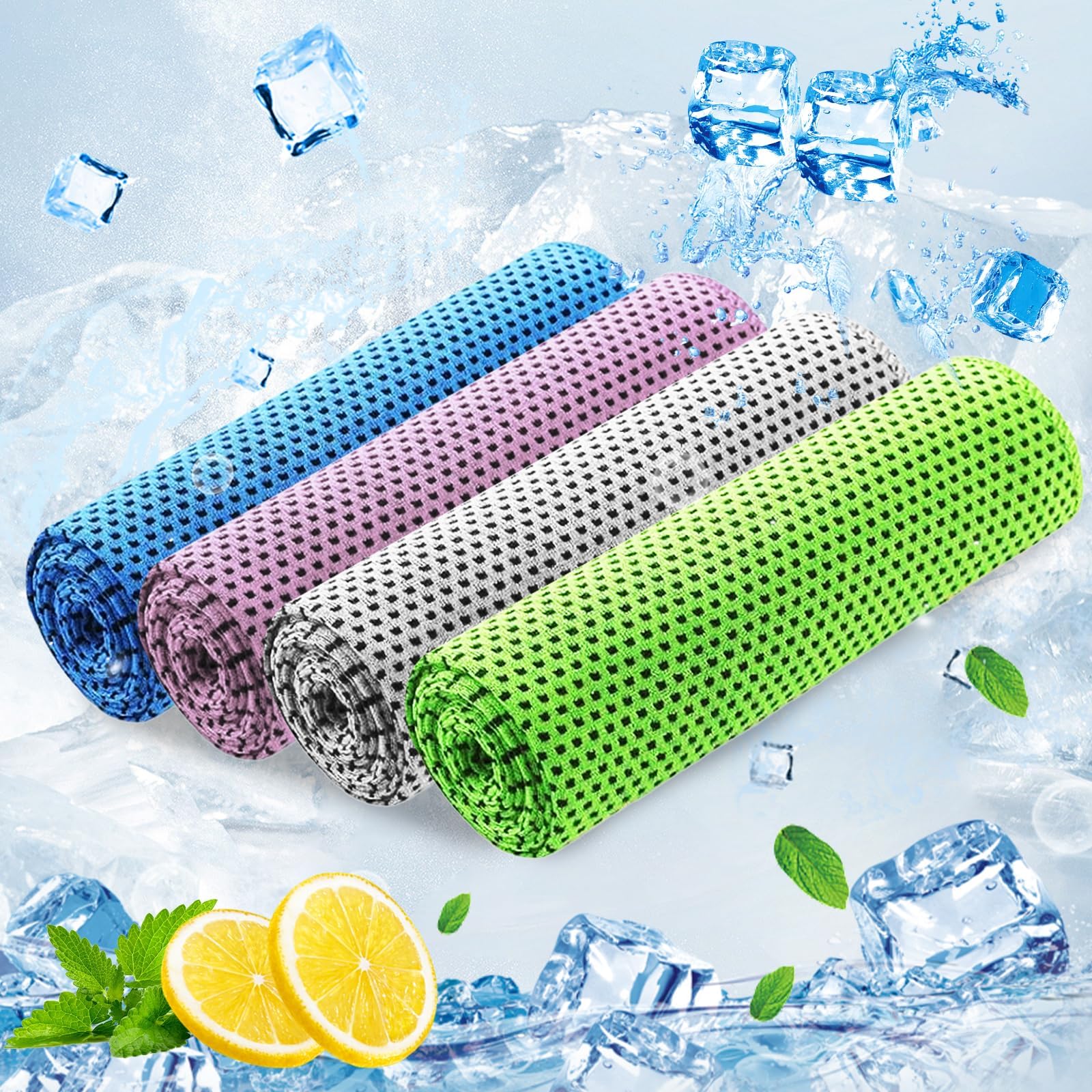 Amazon.com: EastyGold Cooling Towel Sport Ice Towel Quick Dry Cold ...