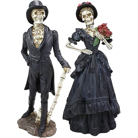 Amazon.com: Ebros Gift Day of The Dead DOD Skeleton Gentleman Groom in ...