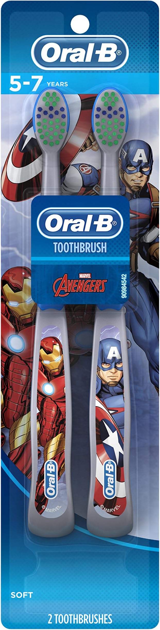 Amazon.com: Oral-B Kid's Manual Toothbrush Featuring Marvel's Spiderman ...