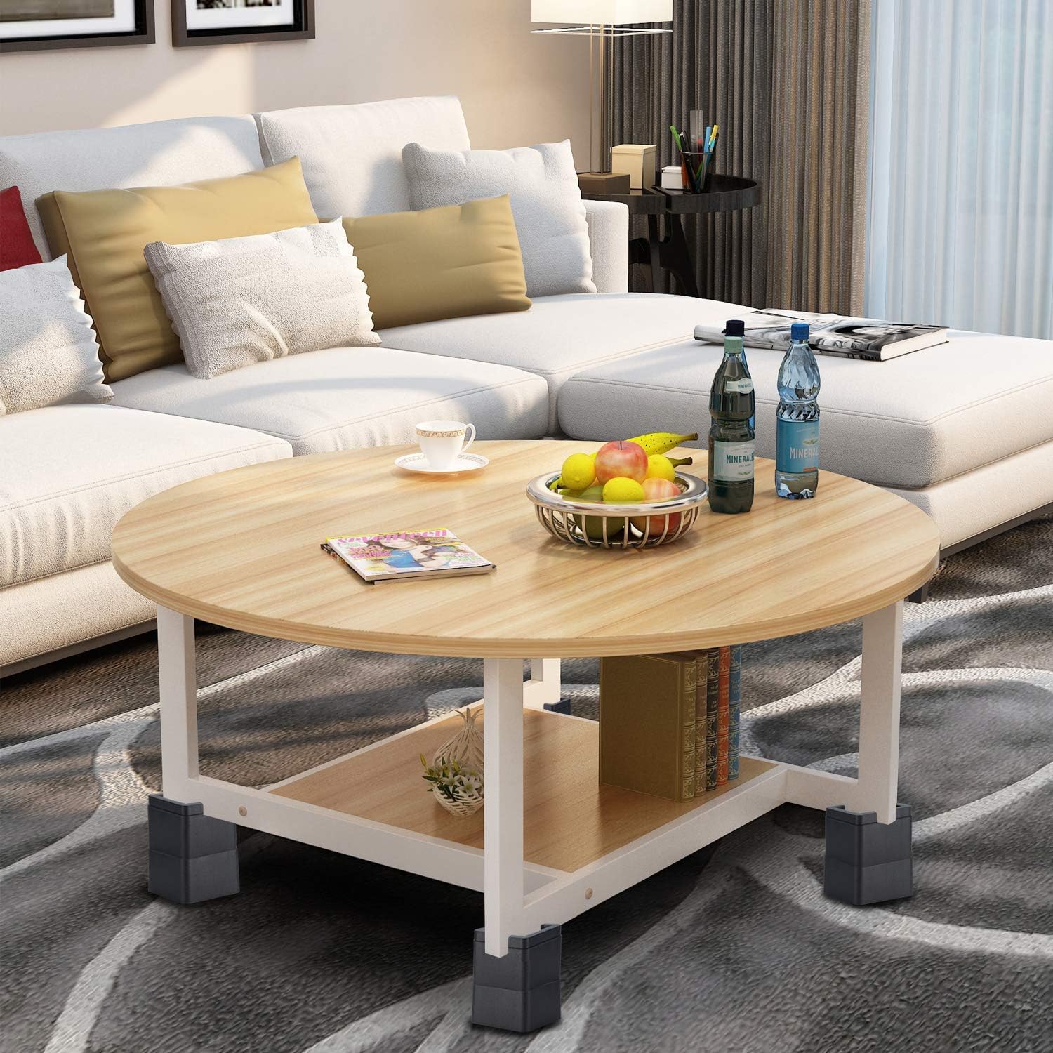 Snapklik.com : BTSD-home 3 Inch Heavy Duty Bed And Furniture Risers ...