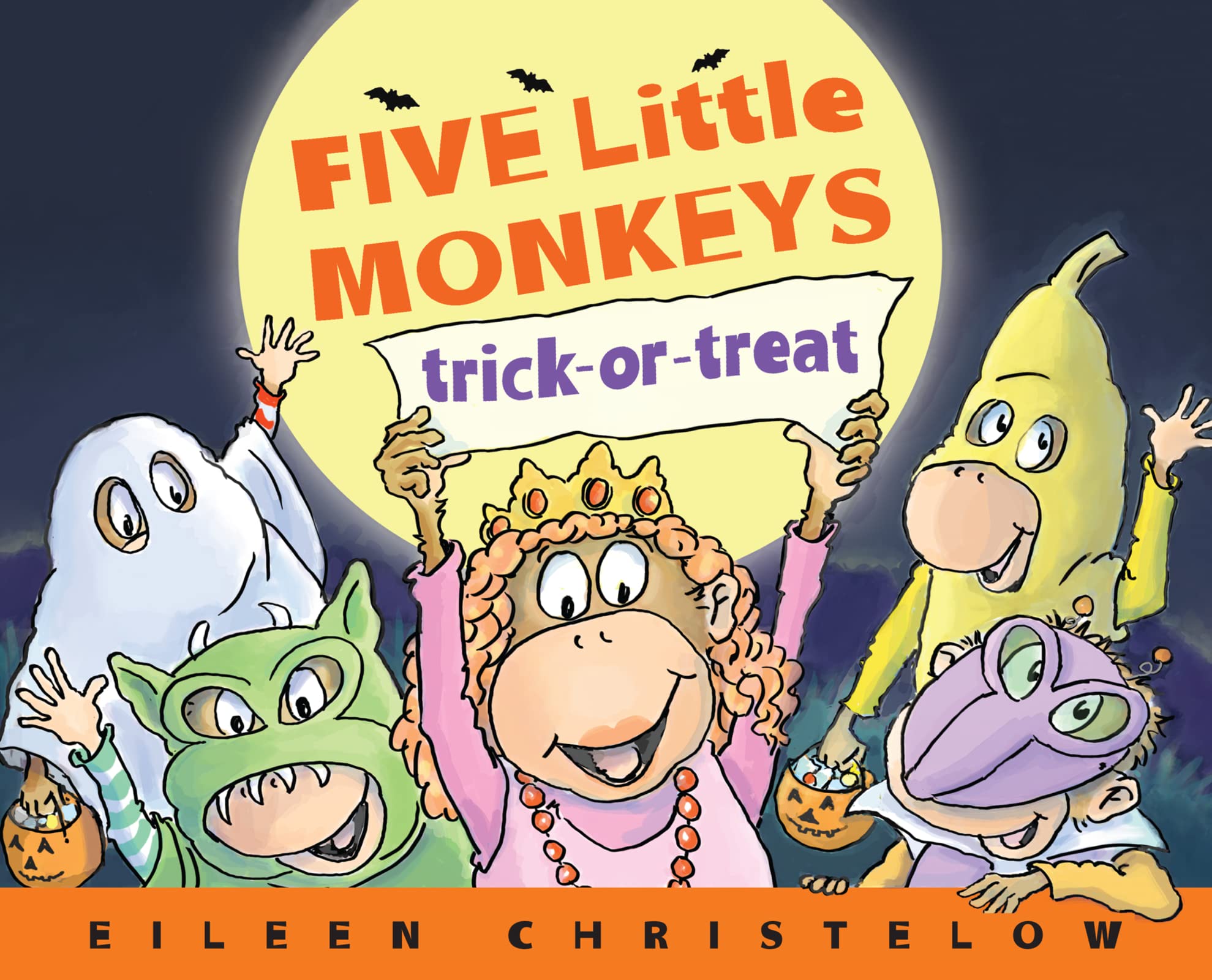 Five Little Monkeys Trick-or-Treat (A Five Little Monkeys Story ...