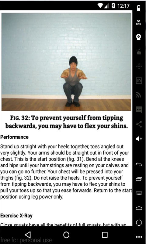 Convict Conditioning Log - App on Amazon Appstore