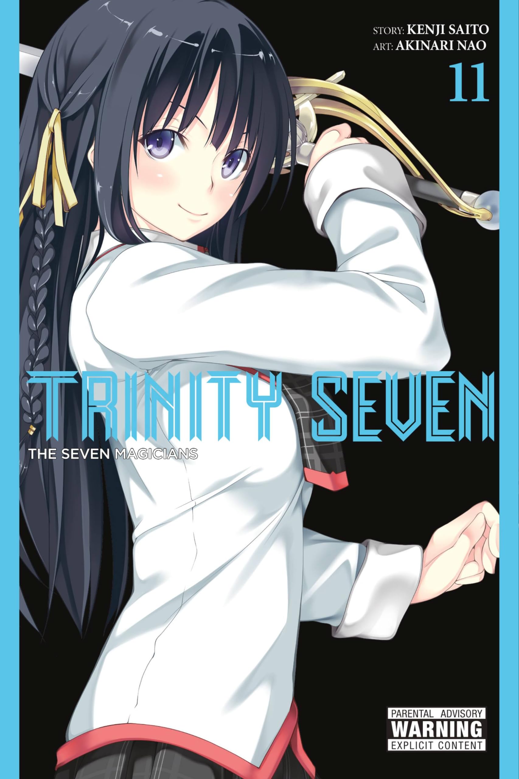 Trinity Seven, Vol. 11: The Seven Magicians (Trinity Seven, 11): Saito ...