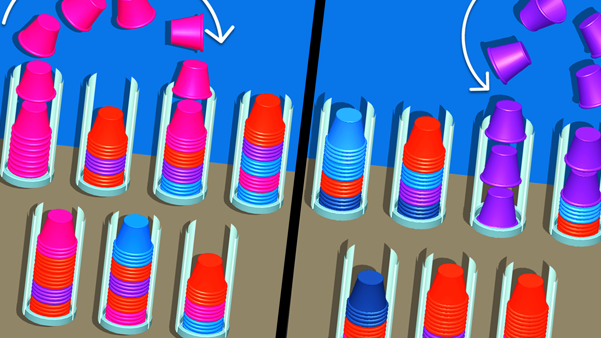 Color Cup Sort Puzzle : Cups Stack Sorting Game - App on Amazon Appstore