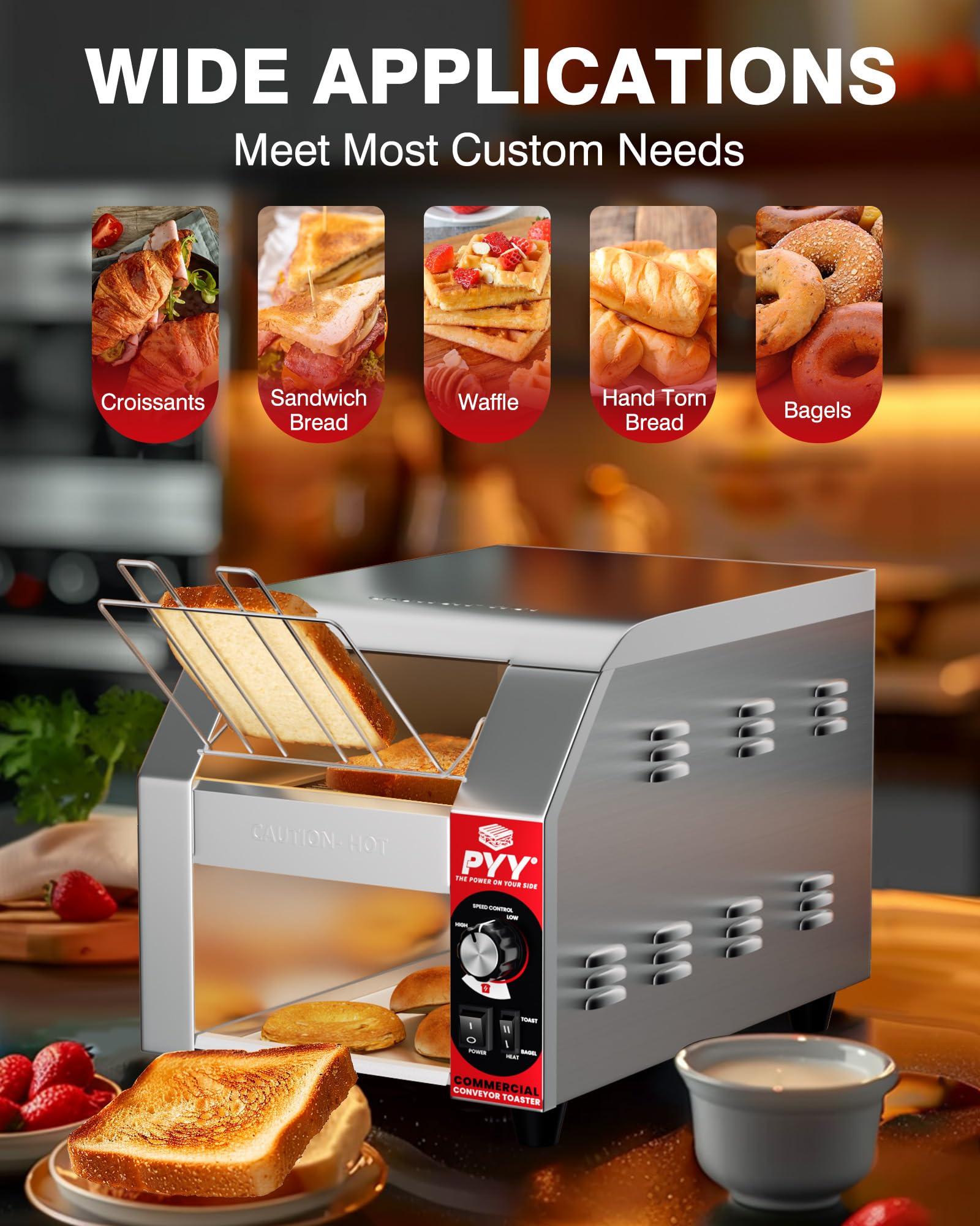 Snapklik.com : Commercial Conveyor Toaster - 200 Slices/Hour Upgrade ...
