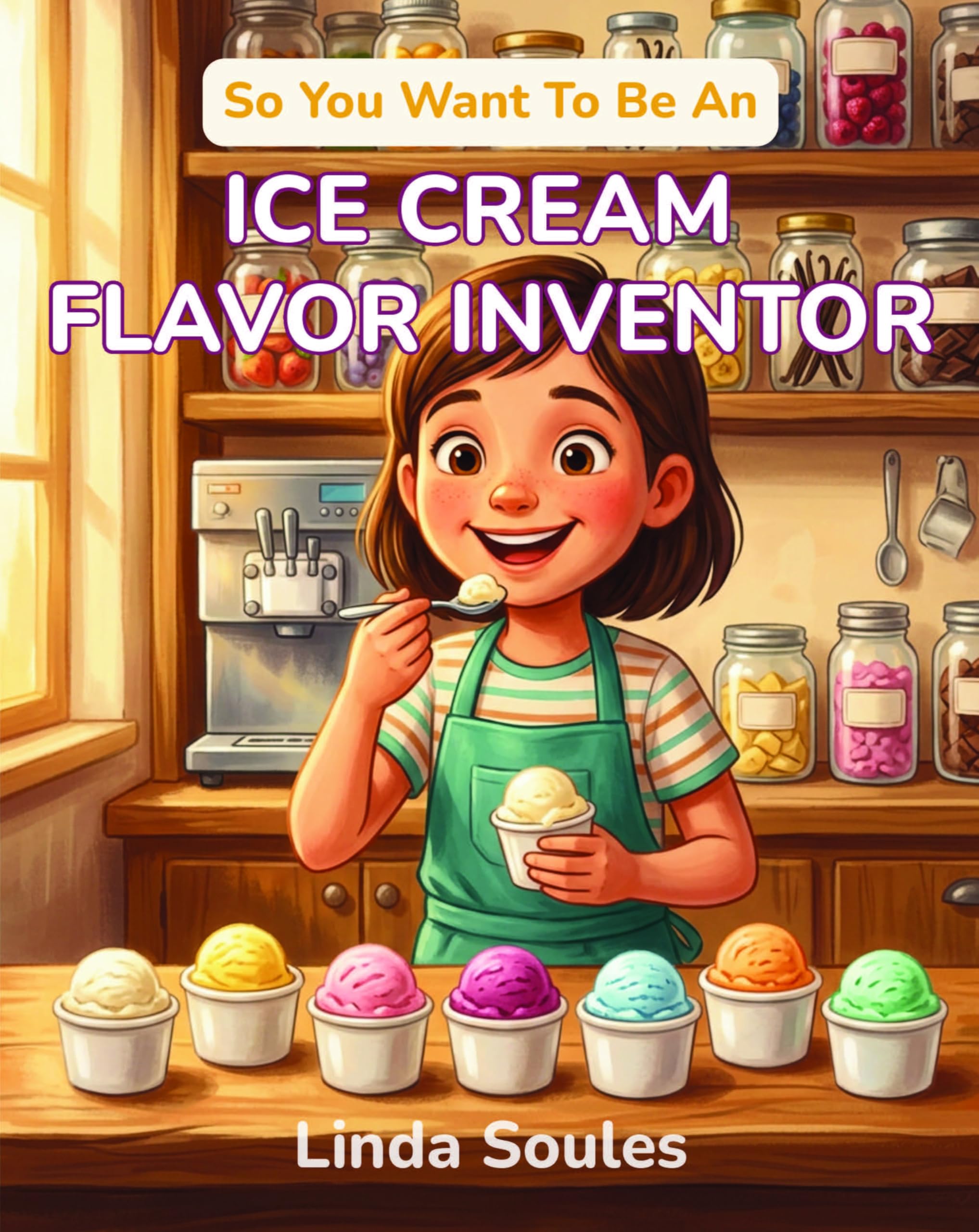 Book review of So You Want To Be An Ice Cream Flavor Inventor - Readers ...