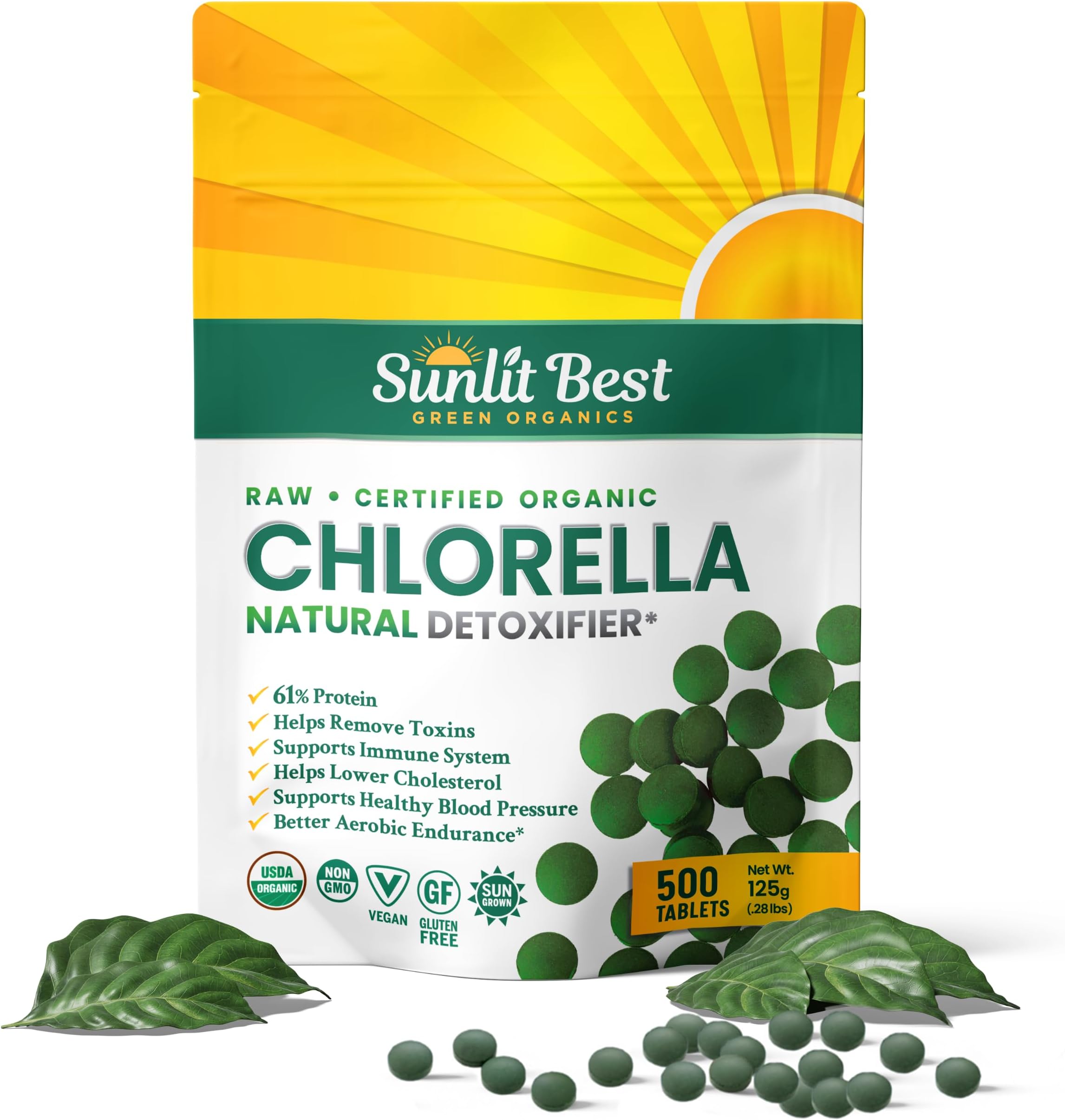Amazon.com: Chlorenergy Chlorella Tablets, 200 Mg, 300 Count : Health ...