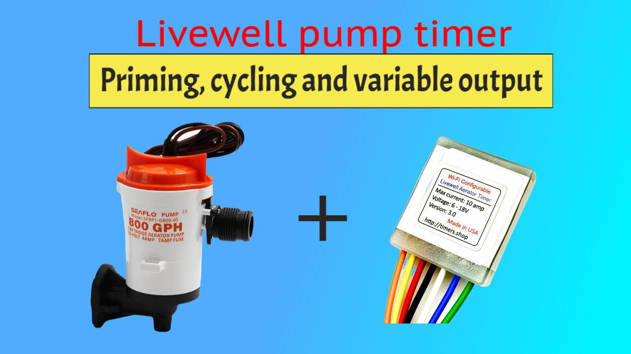 Watch Livewell timer installation and programming on Amazon Live