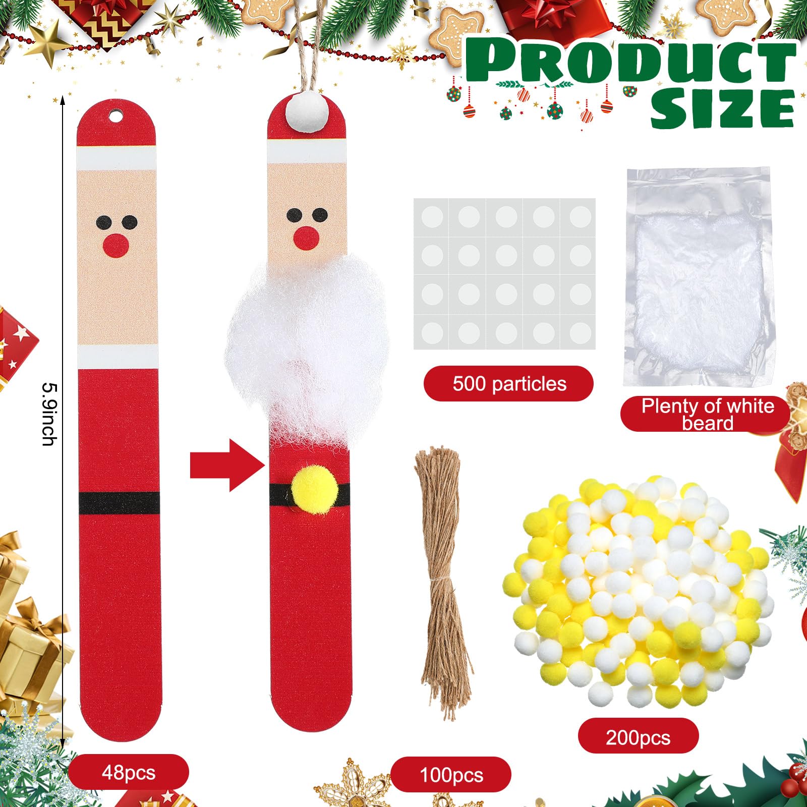Santa Sleigh Arts And Craft