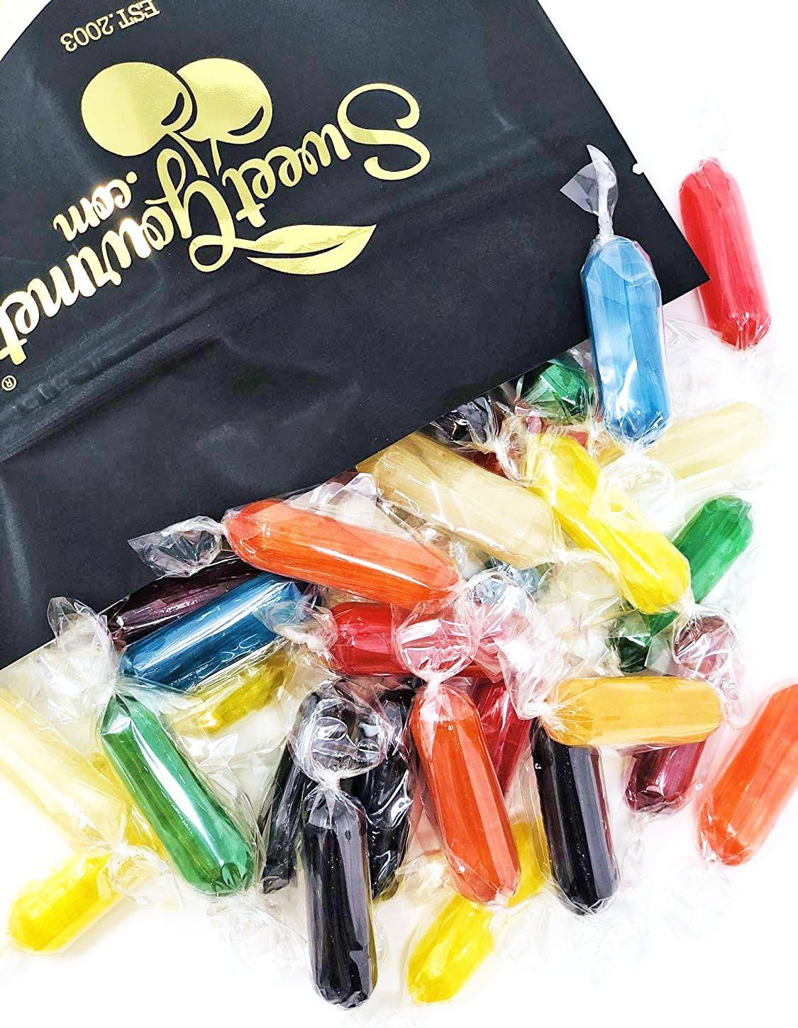 Amazon.com : Assorted Rods Hard Candy Mix, Cherry, Apple, Butterscotch ...