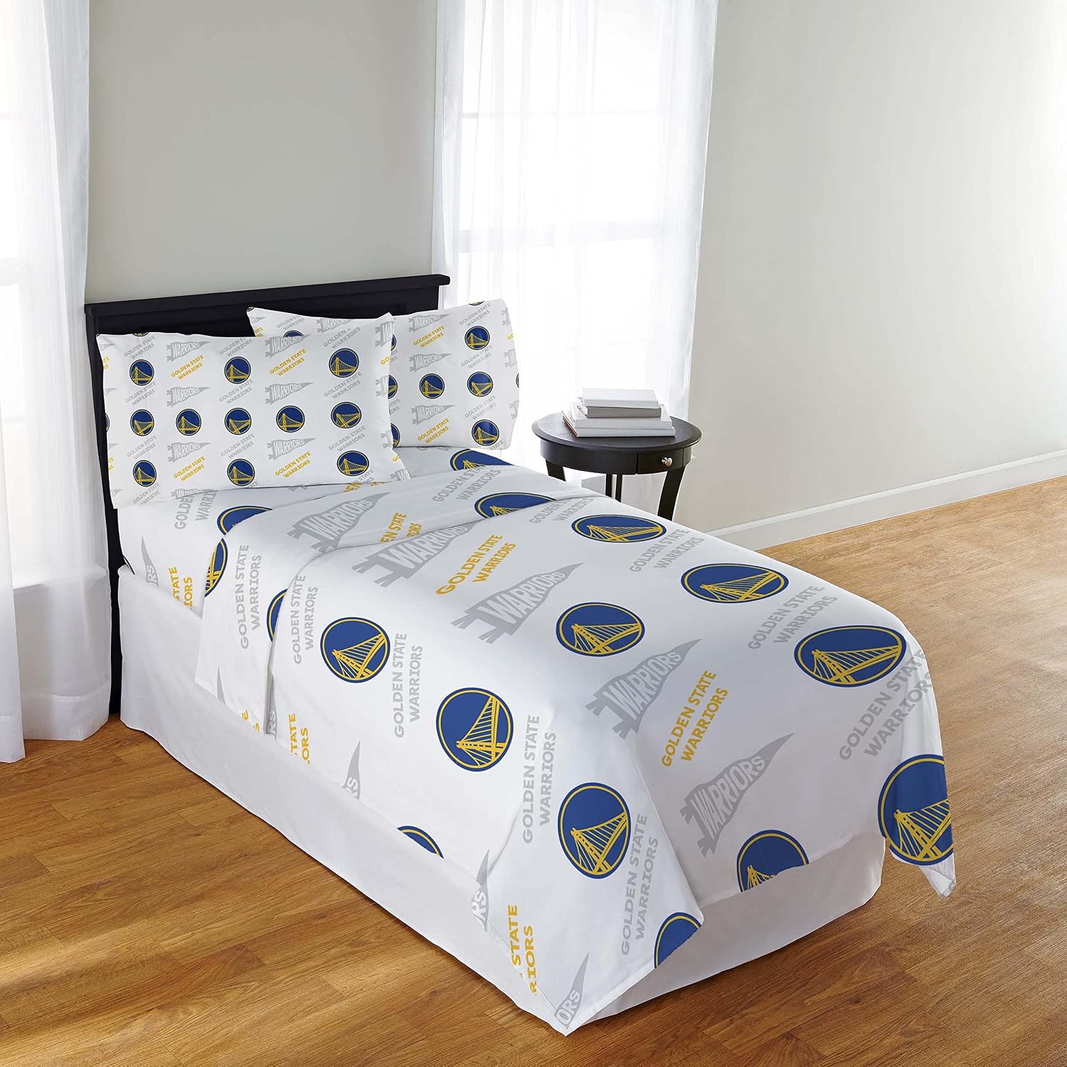 Amazon.com: Northwest NBA Golden State Warriors Sheet Set Queen : Home ...