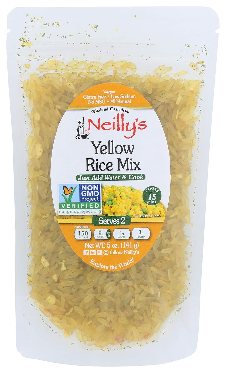 Amazon.com : NEILLY'S Yellow Rice Mix, 5 OZ : Grocery & Gourmet Food