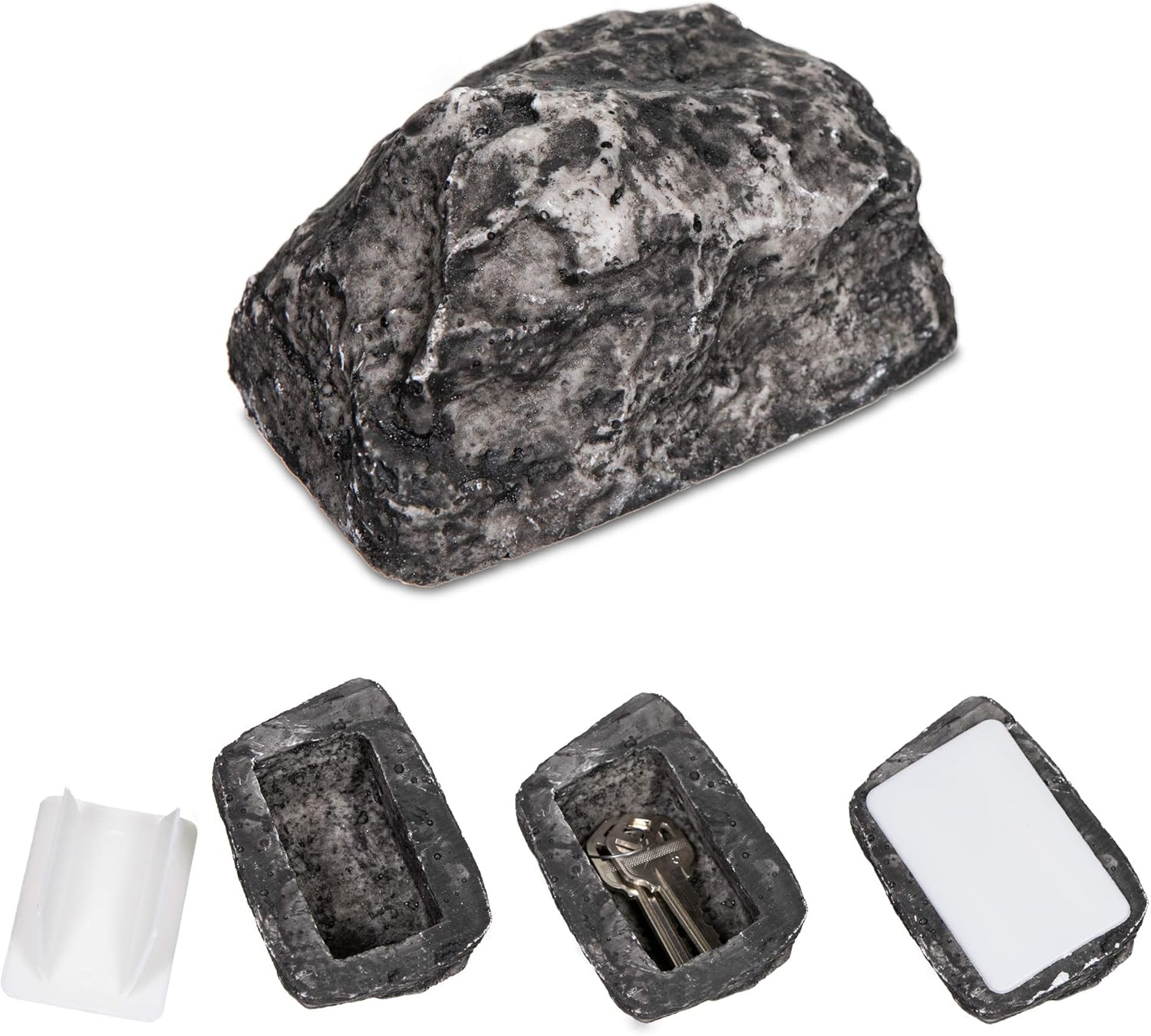 Famon Hidden Key Holder for Outside - Hide a key - Realistic Rock ...