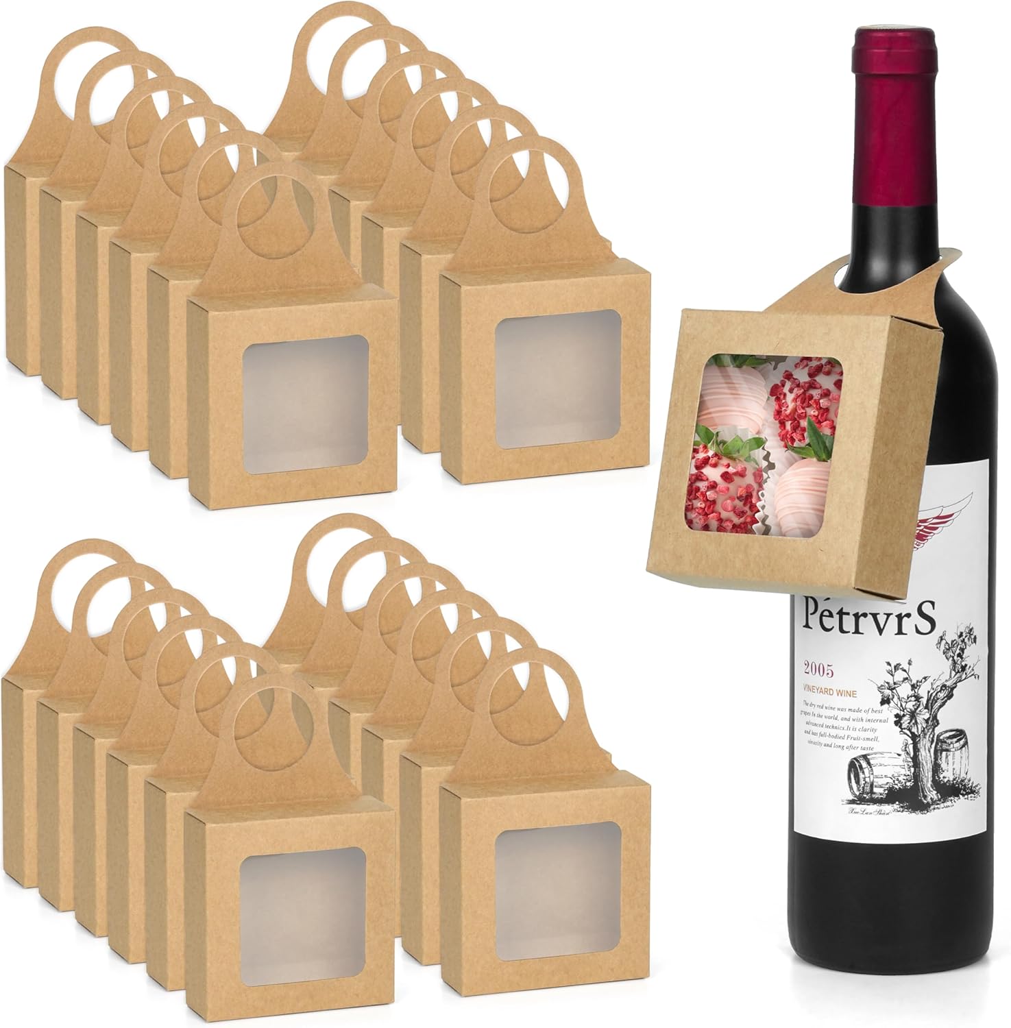 Amazon.de: Winter Shore Macarons Box Flaschenanhänger [25er-Pack ...