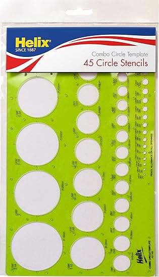 Amazon.com : Helix Combo Circle Template (37163) : Technical Drawing ...
