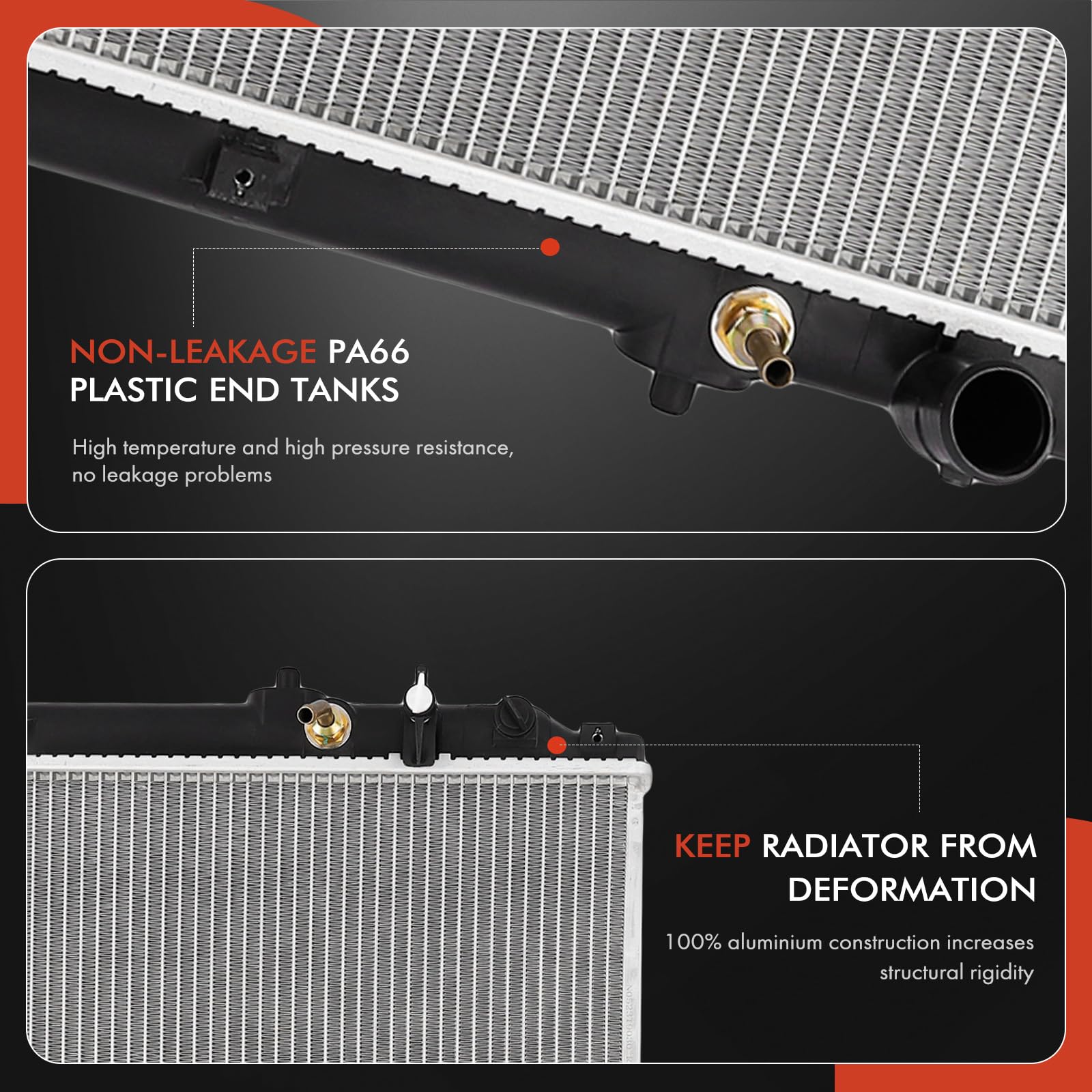 A-Premium Engine Coolant Radiator Assembly Compatible with Kia Niro ...