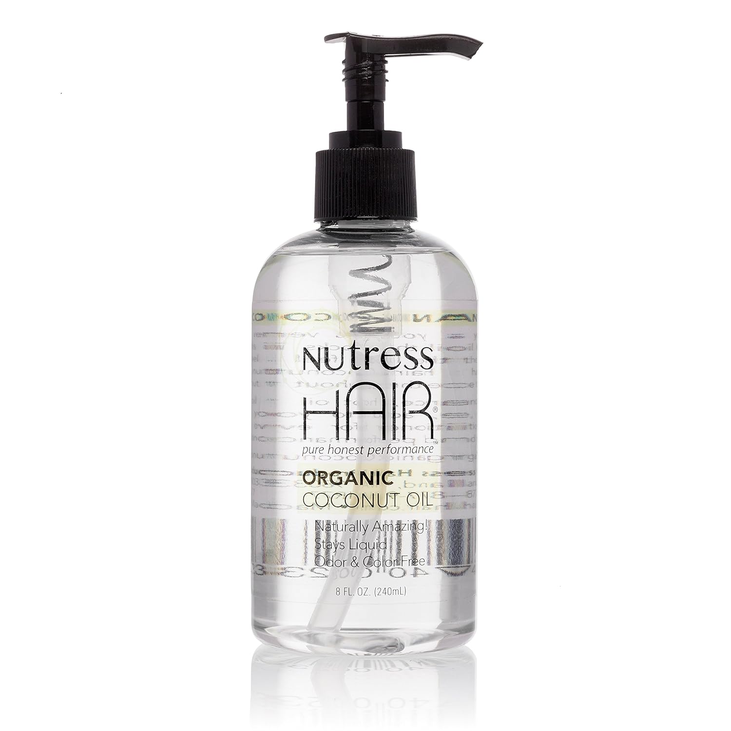 Amazon.com: Nutress Hair 8oz 100% Pure Organic Coconut Oil : Beauty ...