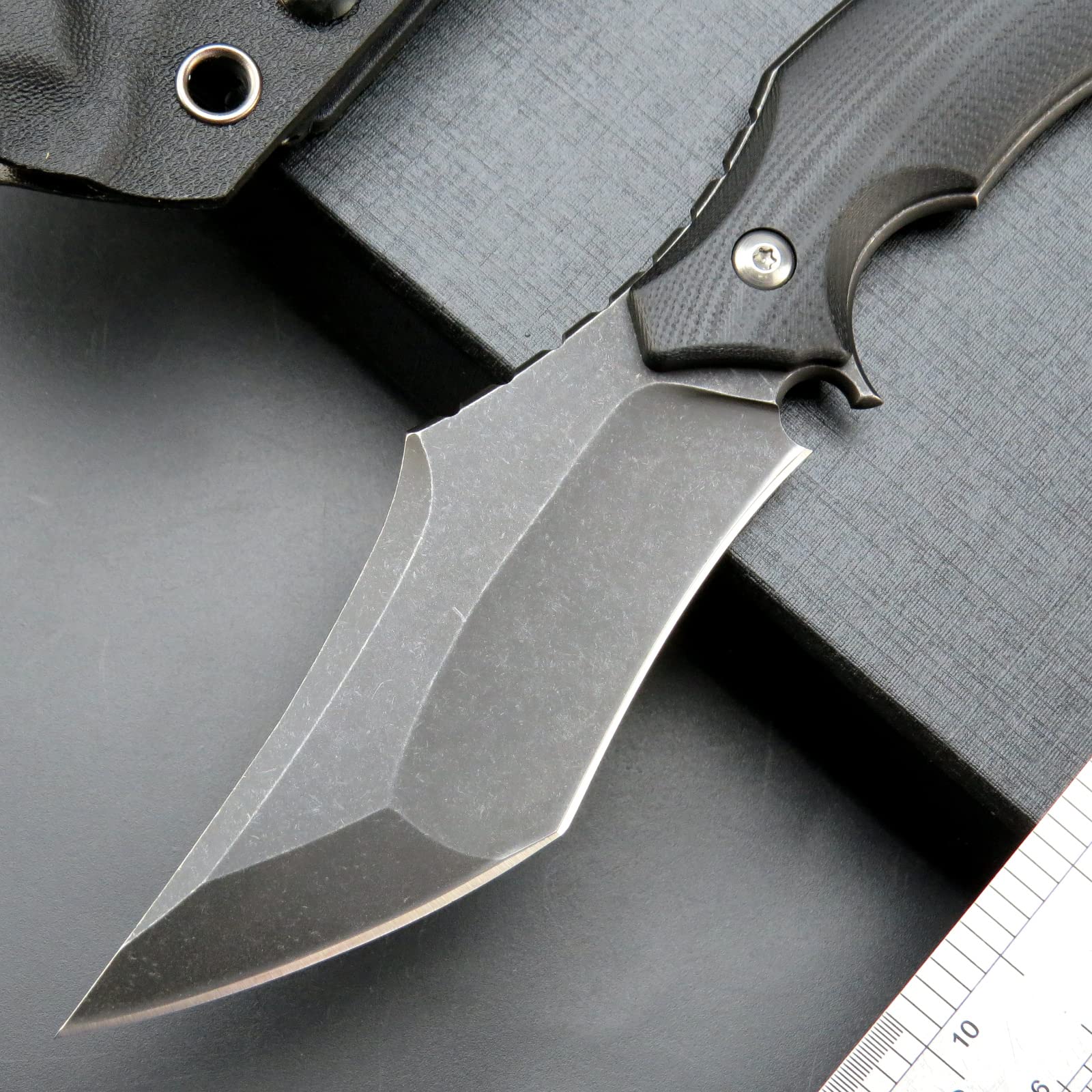 Snapklik.com : Ccanku C1117 Fixed Blade Knife,D2 Steel Blade +G10 ...