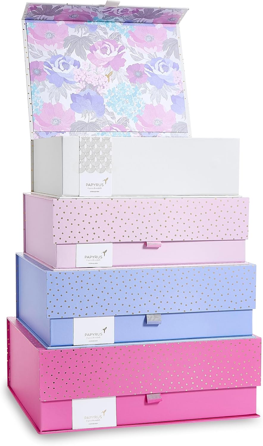 Papyrus: Decorative Storage Box, Home Decor Box, Golden Elegance ...