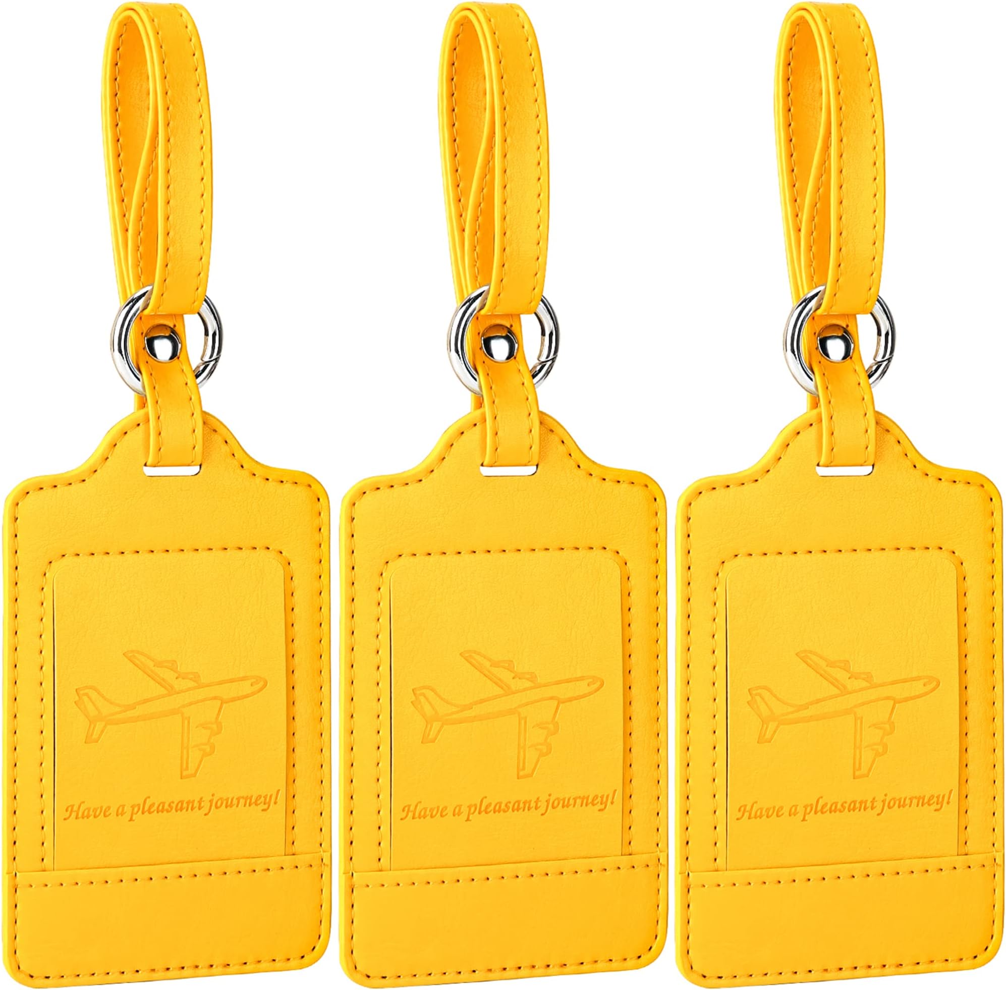 Amazon.com: Premium Colored Luggage Tags for Luggage, Travel Bags and ...