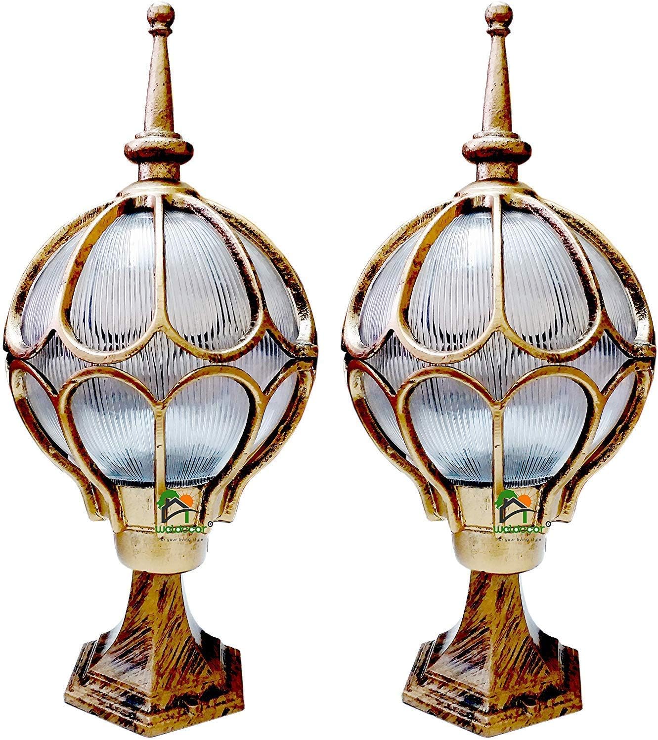 Weldecor Metal Antique Decorative Outdoor Gate Lamps,Architectural ...