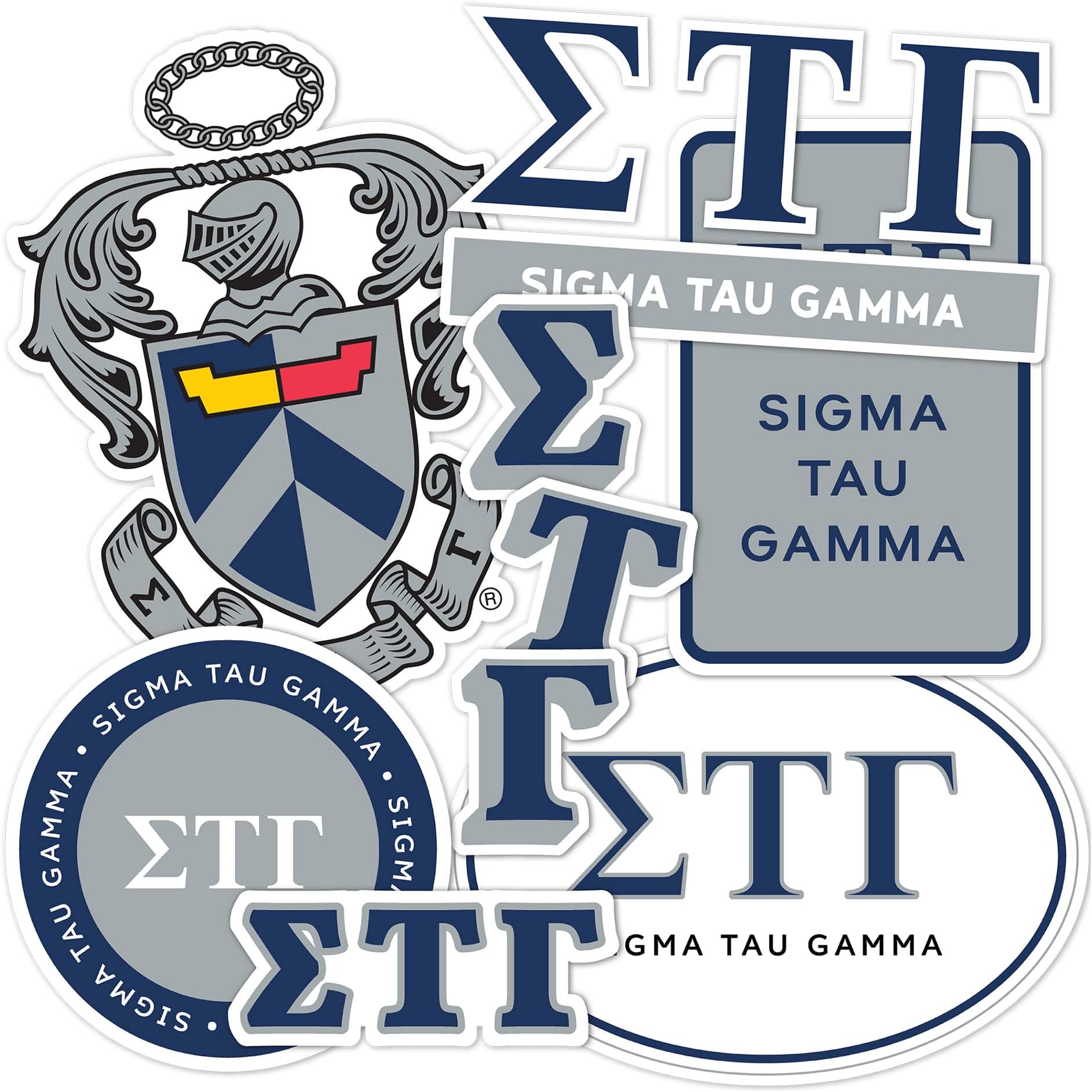 Amazon.com: Desert Cactus Sigma Tau Gamma Stickers Standard Sheet Decal ...