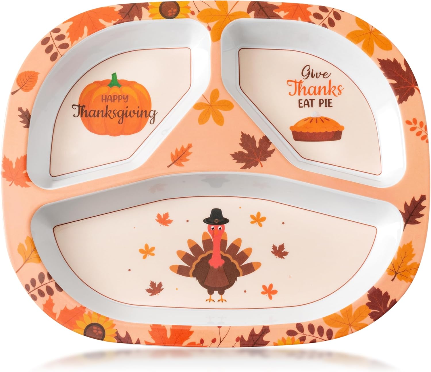 Amazon.com | R HORSE Thanksgiving Platter Gift - 3 Section Thanksgiving ...