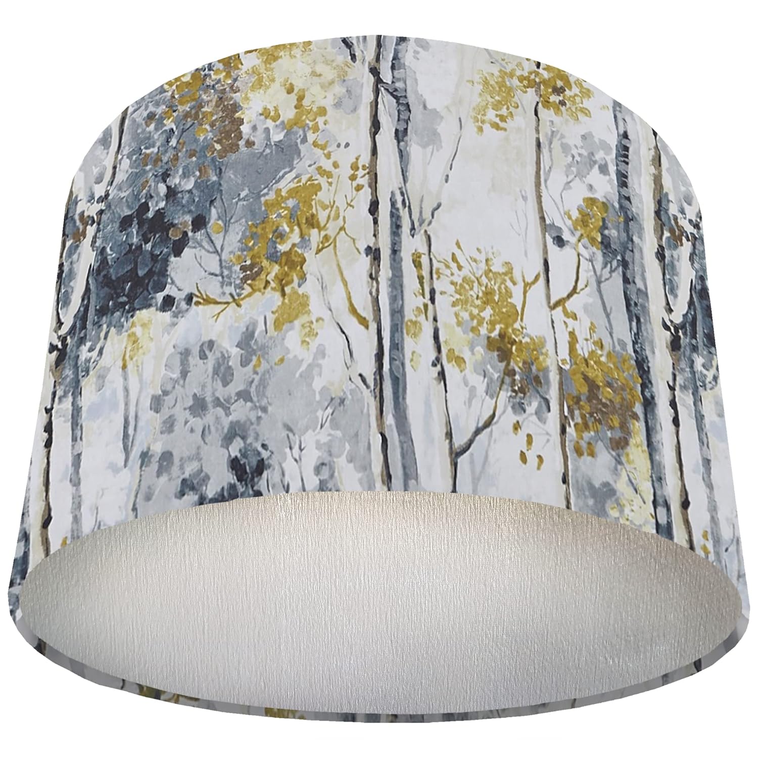 Silver Birch Lampshade - UK Handmade Light Shade - Range of Colours ...