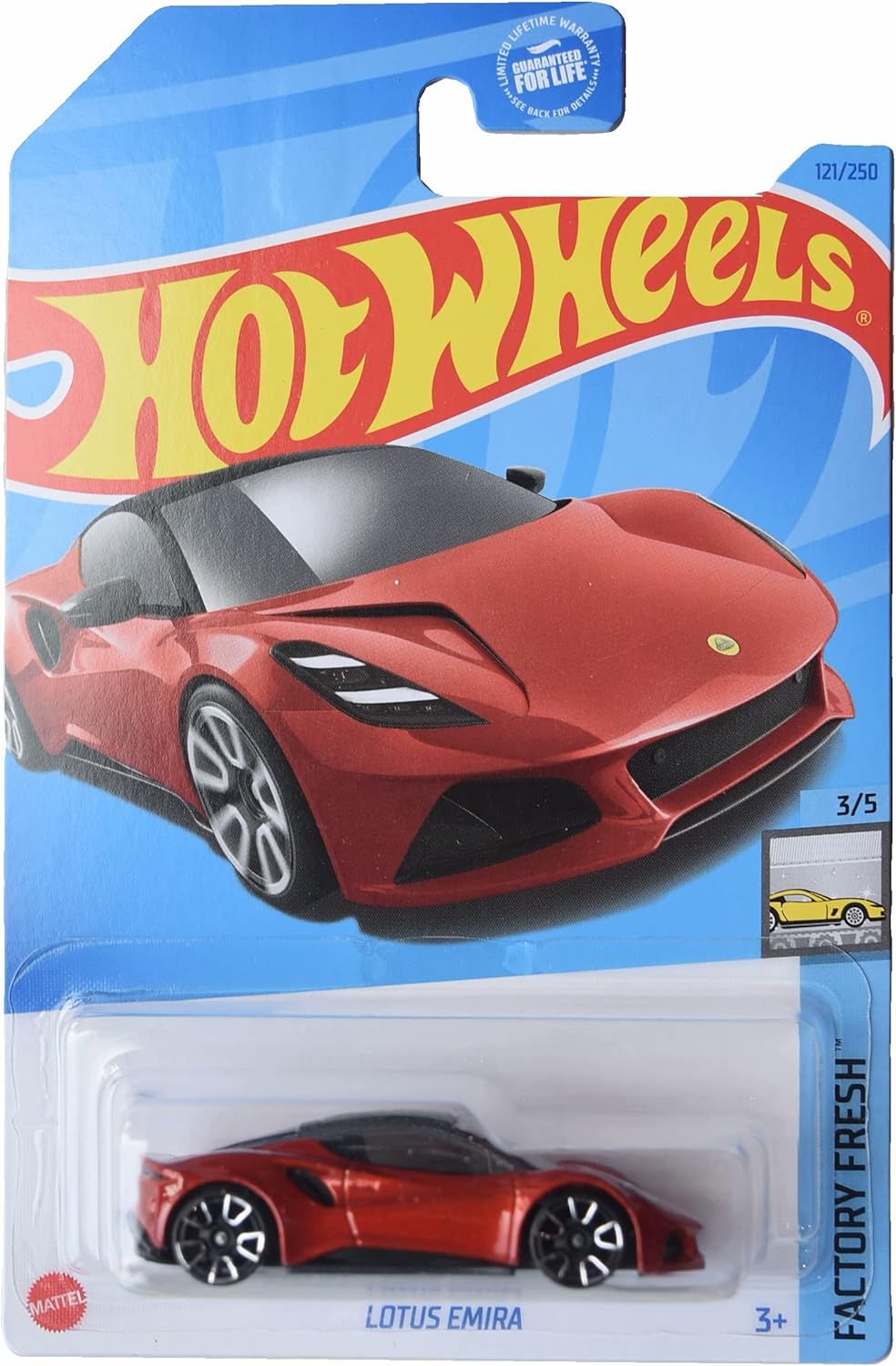 Amazon.com: Hot Wheels Lotus Emira, Factory Fresh 3/5 : Toys & Games