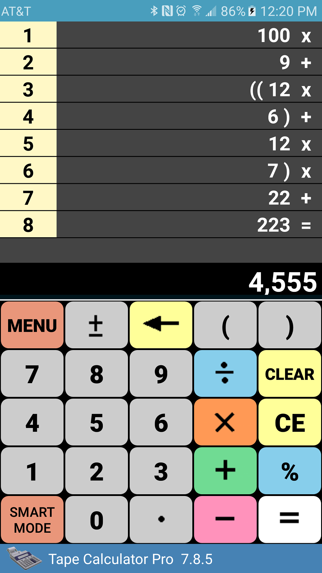 Tape Calculator Pro - App on Amazon Appstore