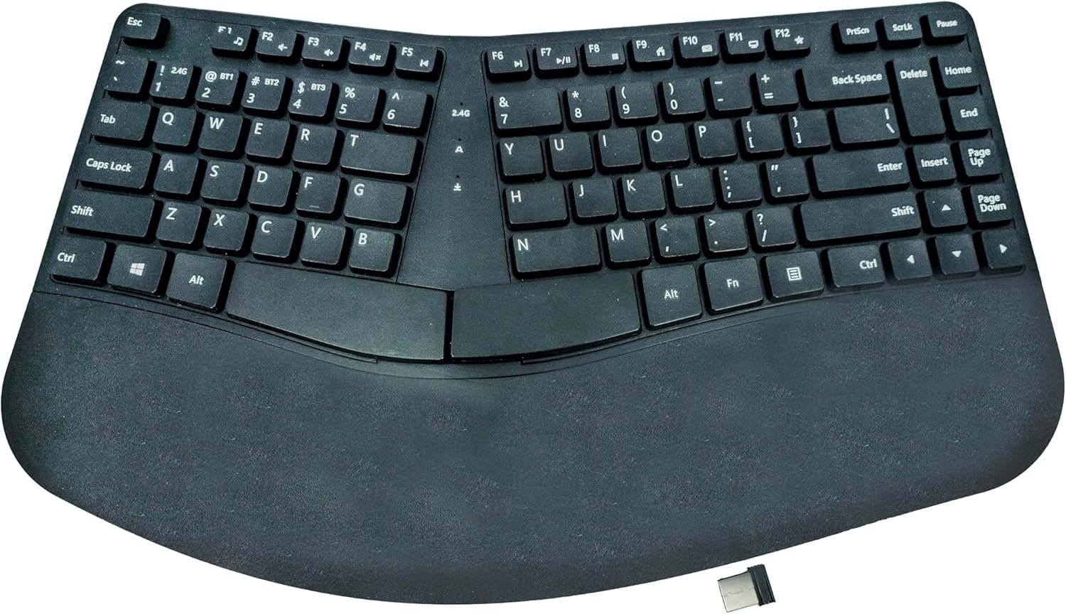 Accuratus Contour - Wireless Sculptured Ergonomic Split Key Multimedia ...