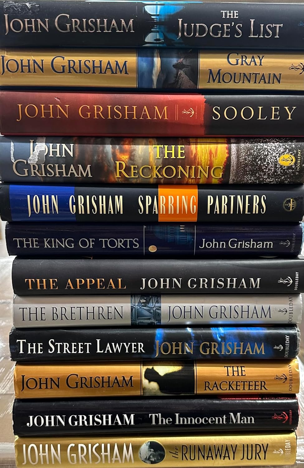 John Grisham Hardcover Thriller Collection 12 Book Set: John Grisham ...