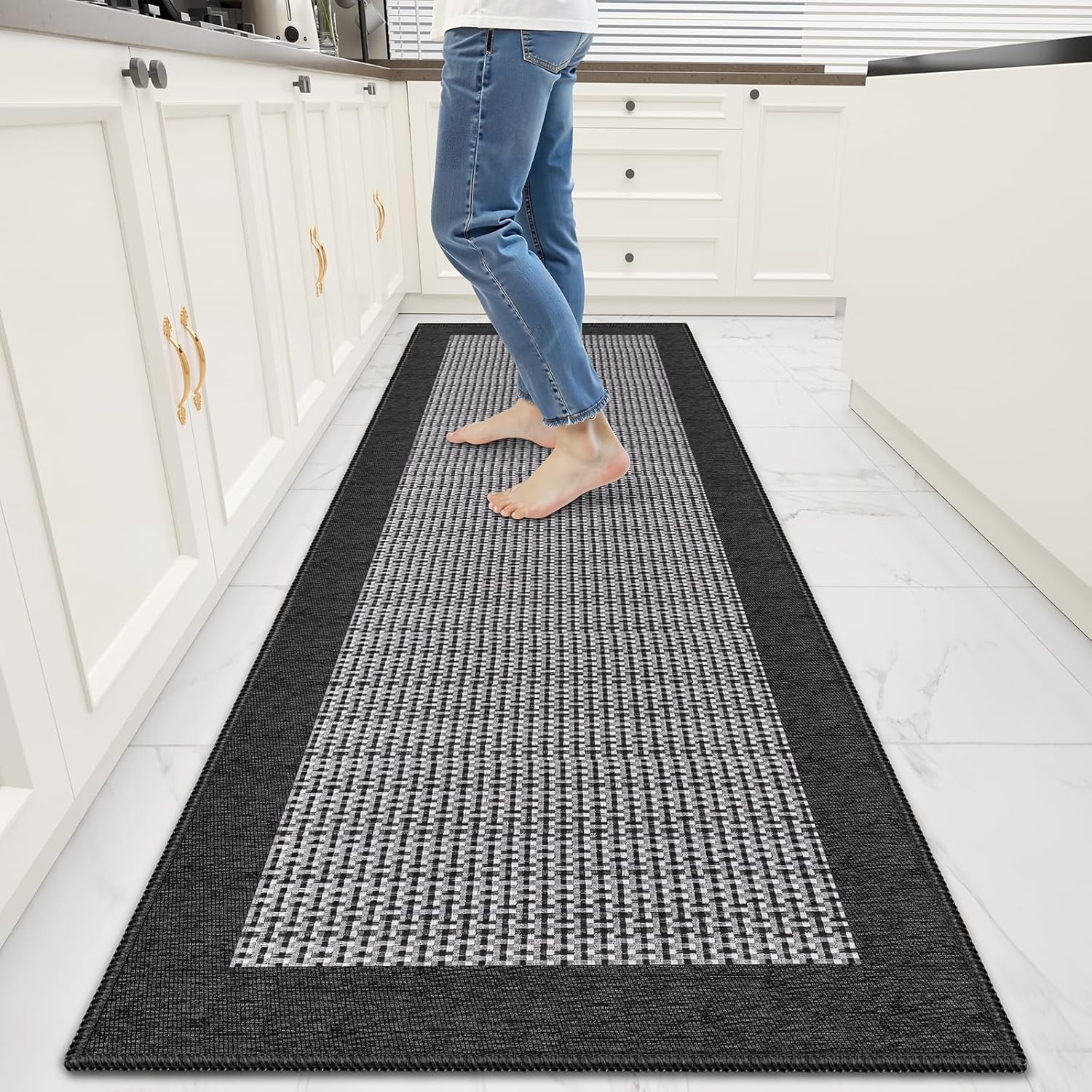 Amazon.com: StepRite Kitchen Rugs, Kitchen Mats for Floor, 70"x20" Non ...