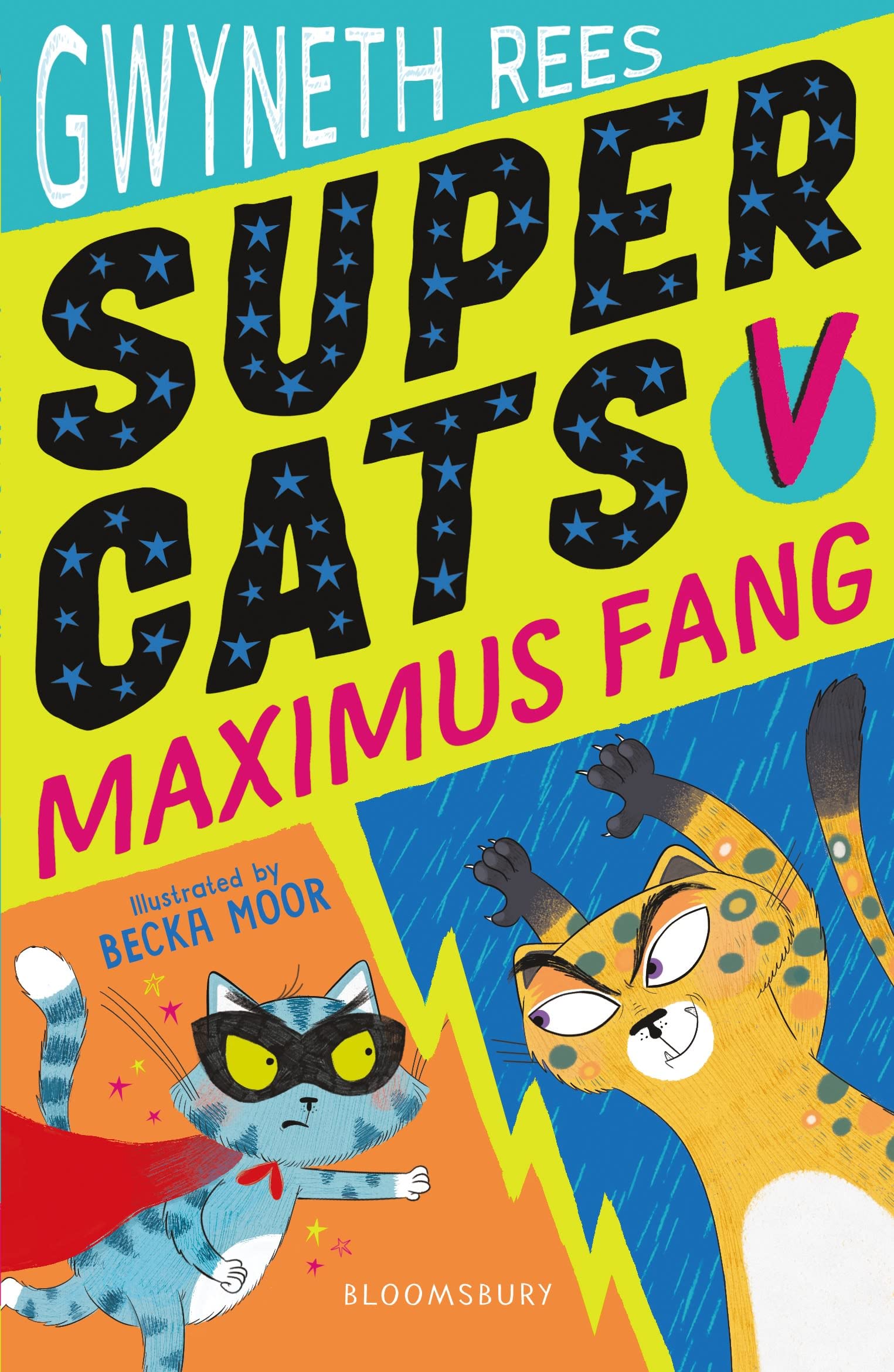 Super Cats v Maximus Fang : Rees, Gwyneth, Moor, Becka: Amazon.co.uk: Books