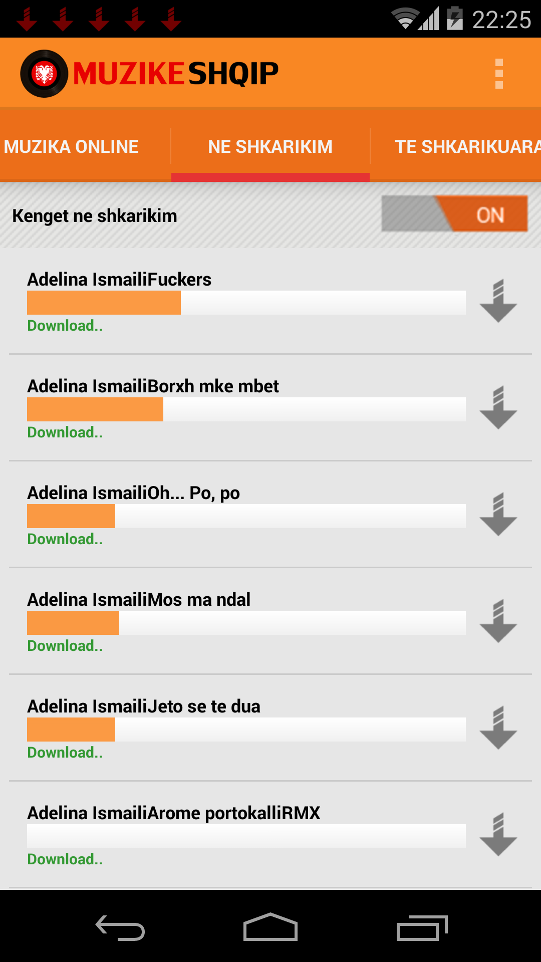 Muzike Shqip Ere - Albanian Music New - App on Amazon Appstore