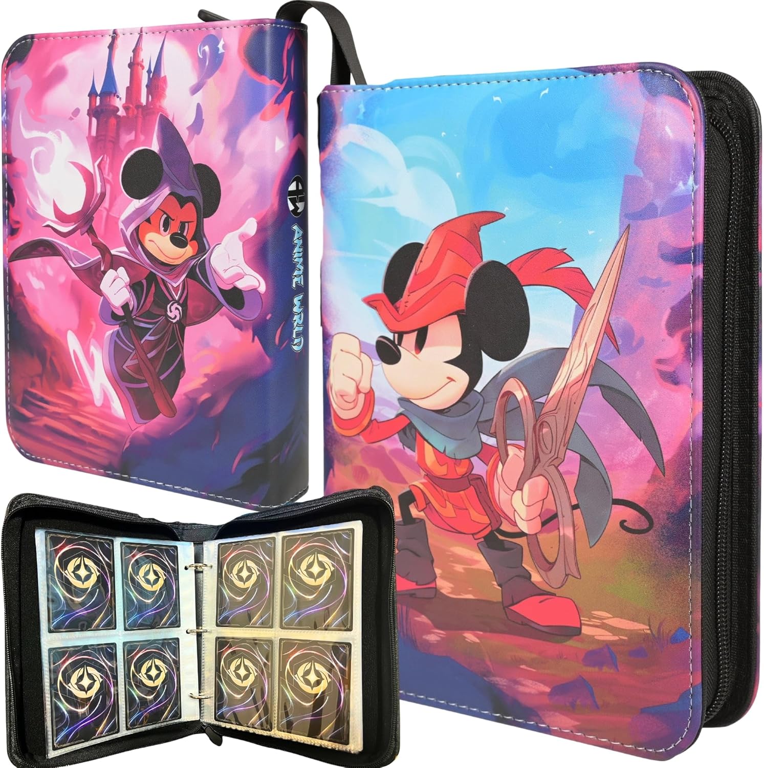 Amazon.com: Anime Card Binder - TCG Trading Card Holder Compatible with ...