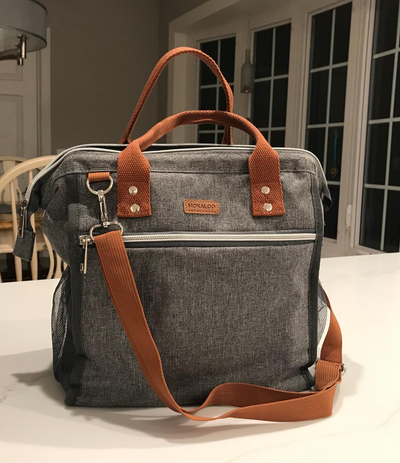 Amazon.com: Mokaloo Insulated Lunch Bag, Large Capacity Lunch Tote Box ...