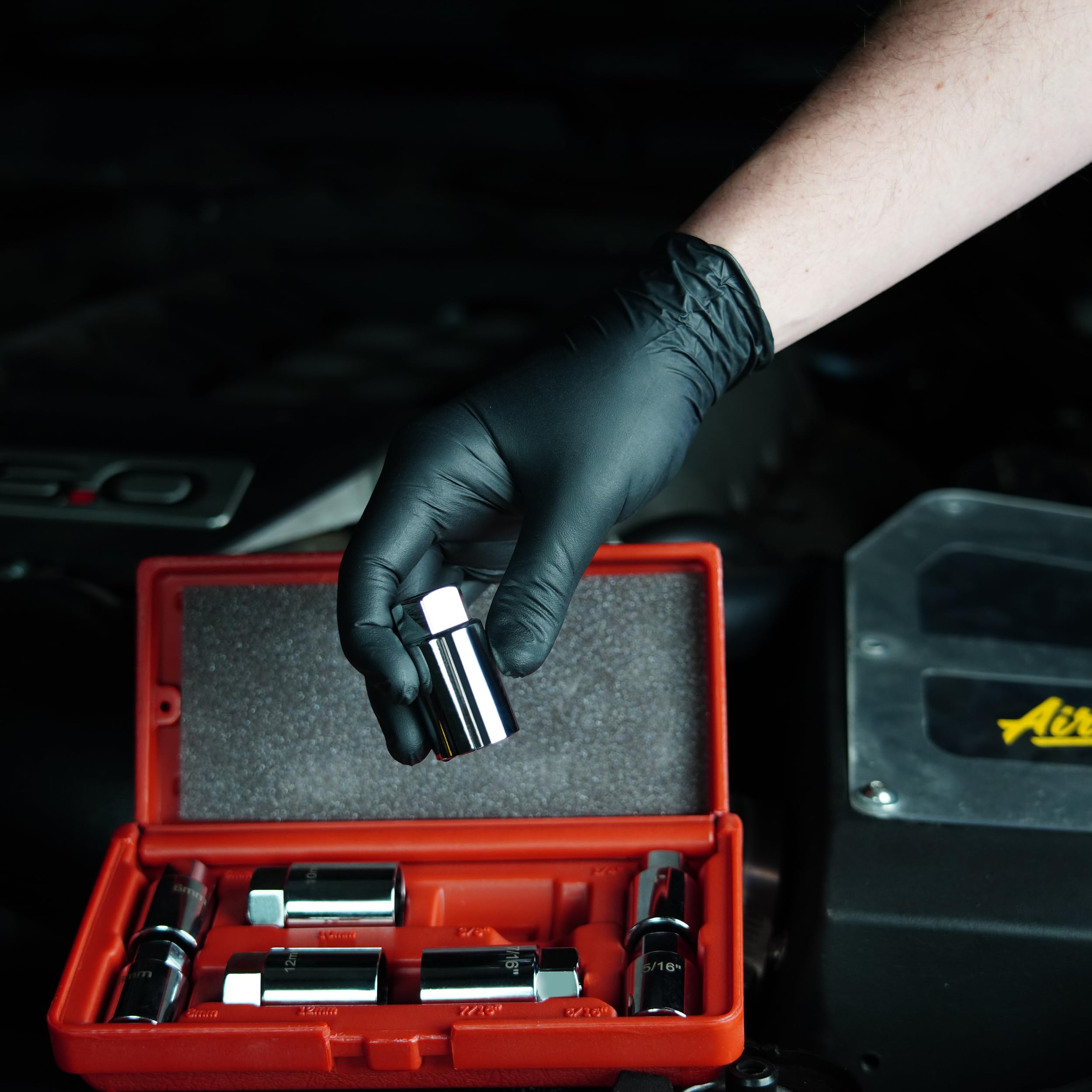 Snapklik.com : Stud Extractor Set, Broken Stud Removal Socket 8-Piece ...